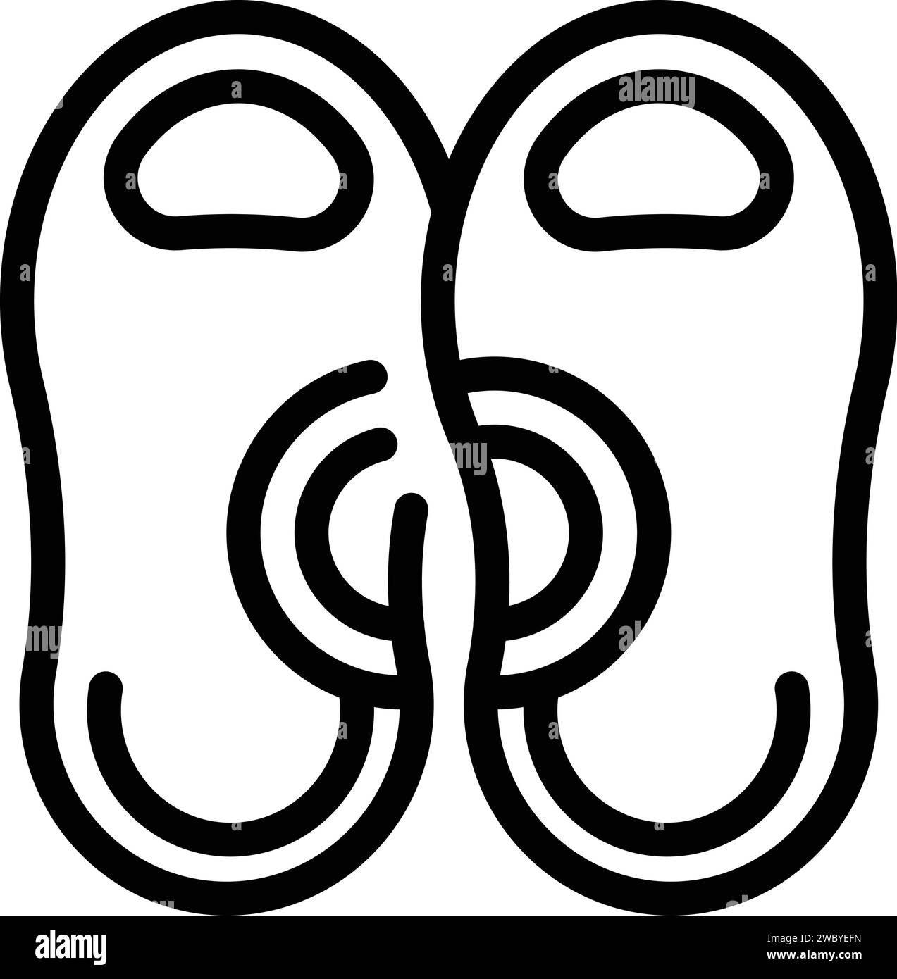 Orthopedic insoles icon outline vector. Foot adhesive. Shoe sole ...