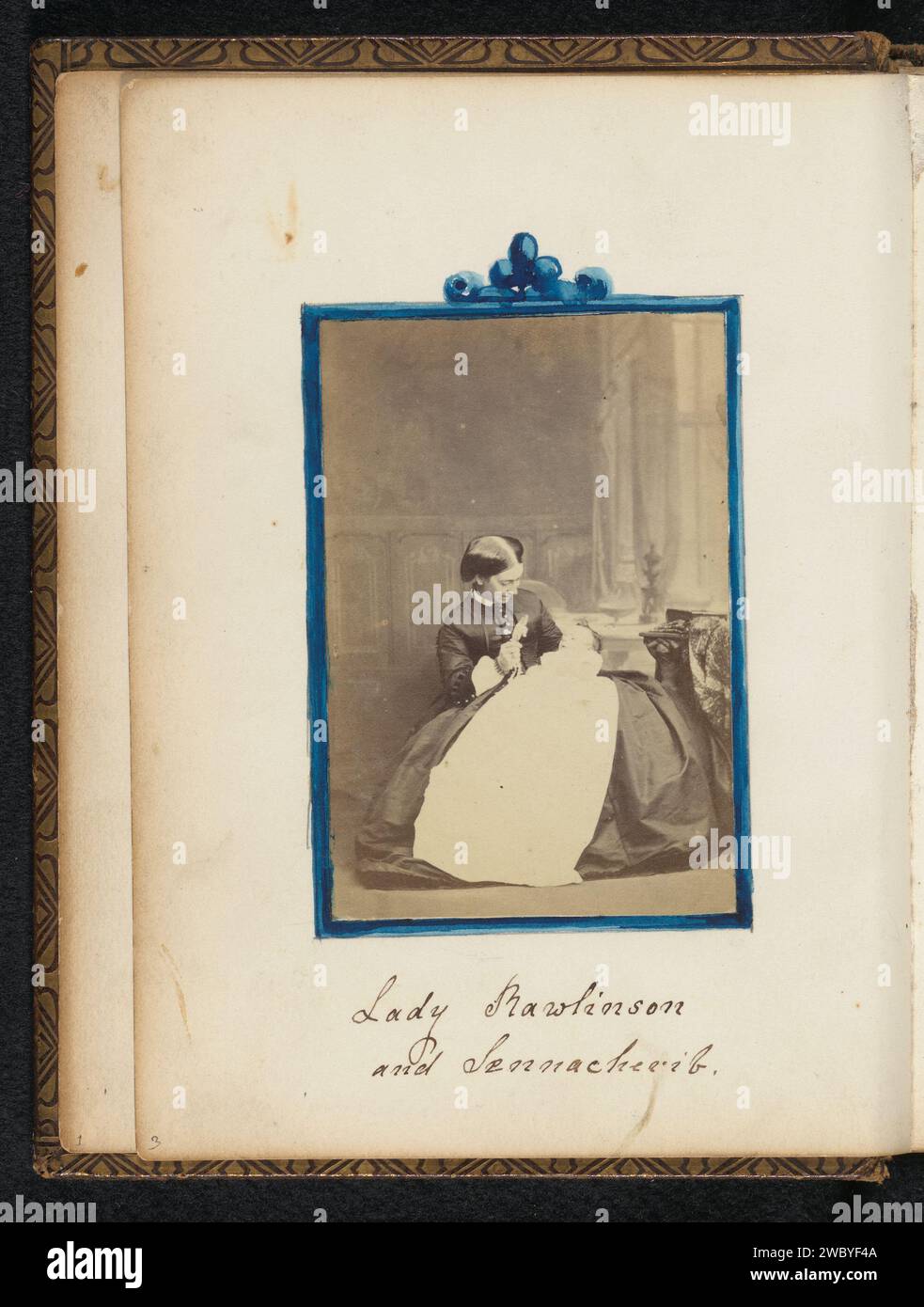 Lady Rawlinson, anonymous, 1865 - 1867 photograph Portrait of Louisa ...