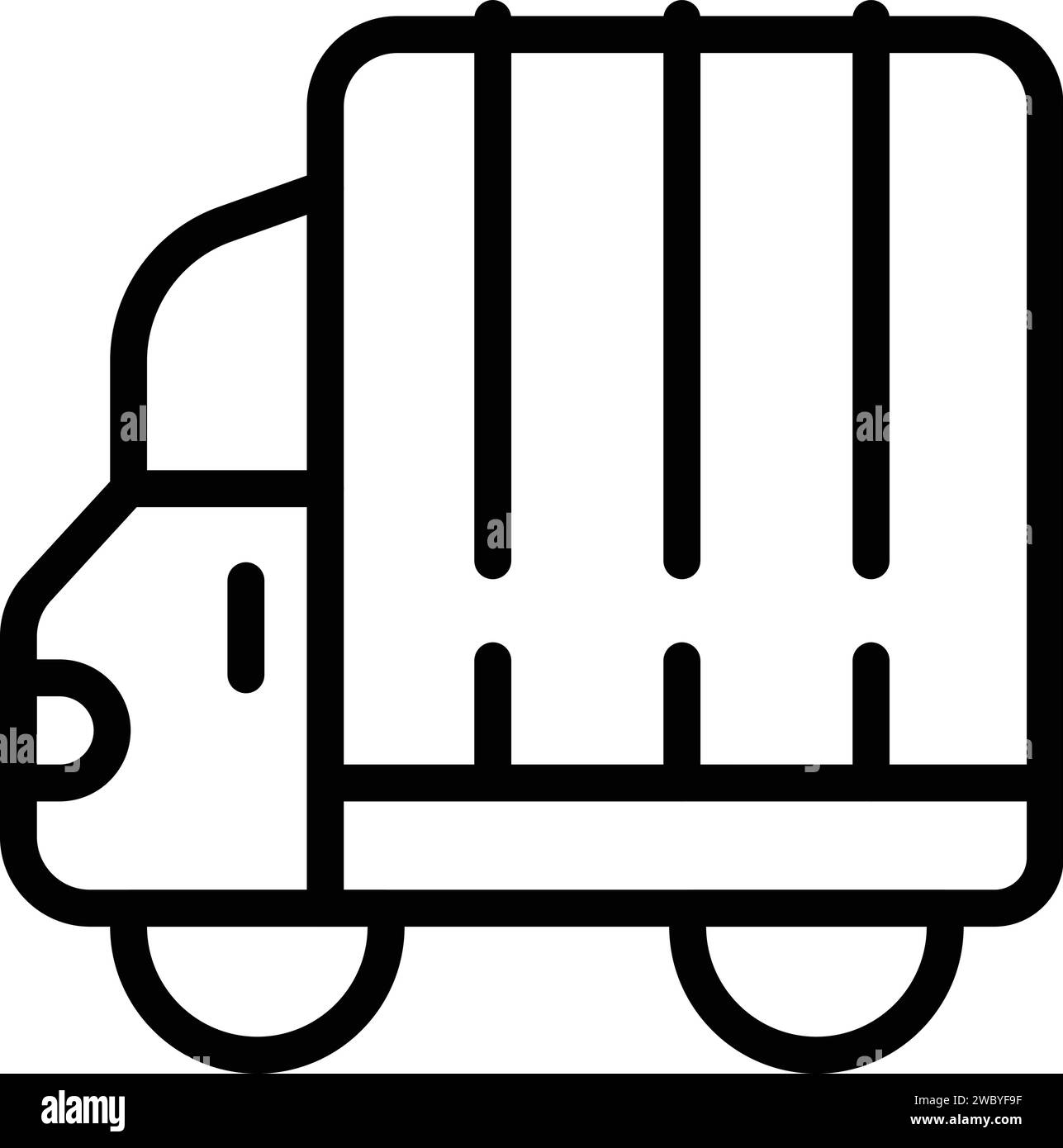 Roadway asphalt clean icon outline vector. Sidewalk auto clean. Cleaner ...