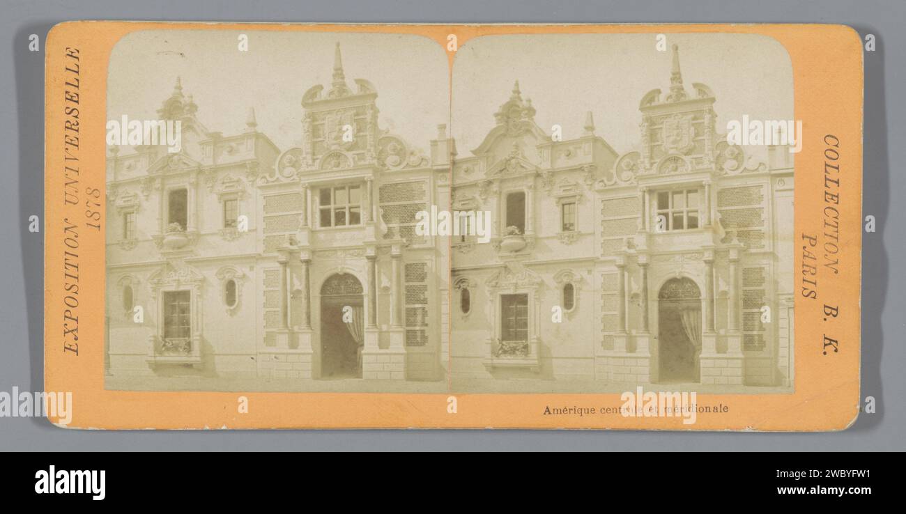 Pavilions from Central and South America (left) and Denmark (right) at ...