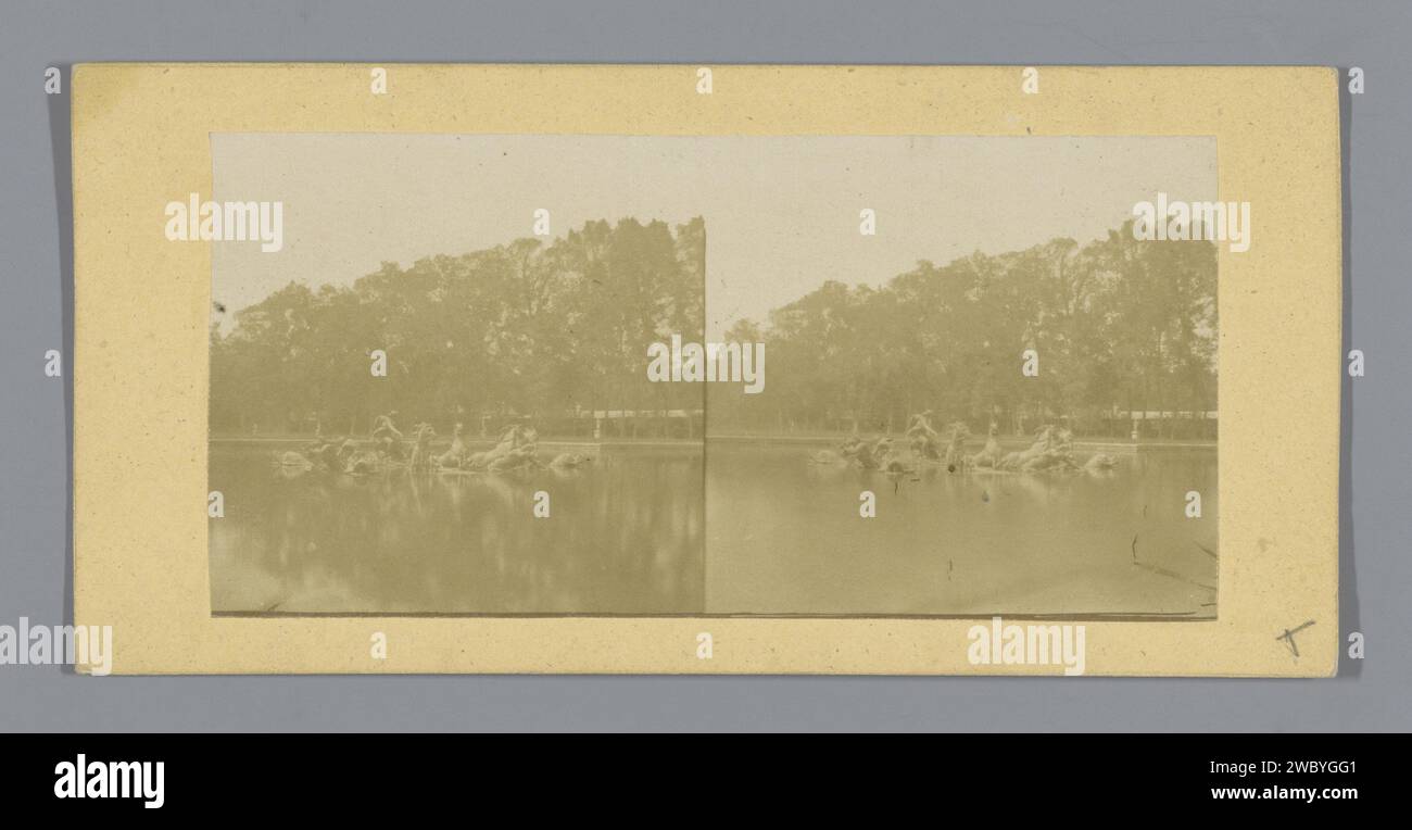 Apollovijver in the gardens of Versailles, Anonymous, c. 1850 - c. 1875 ...