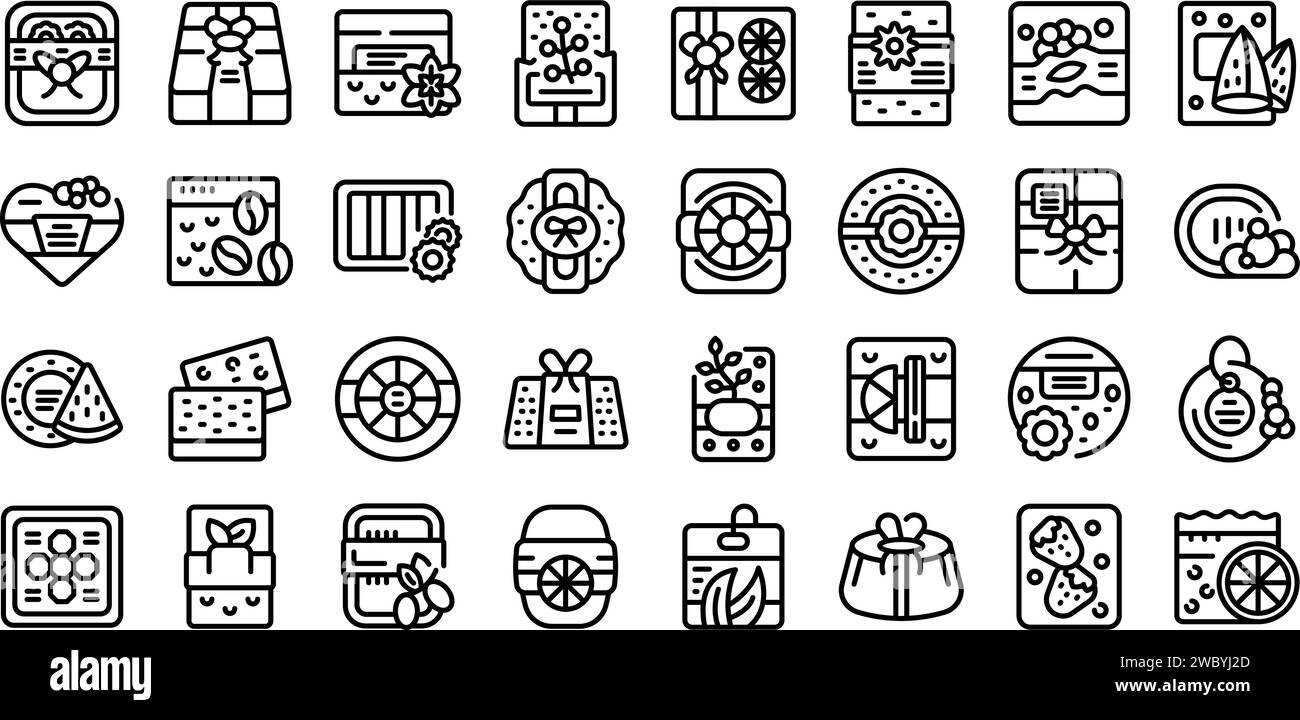 Handmade soap icons set outline vector. Maker hand spa. Spa beauty ...