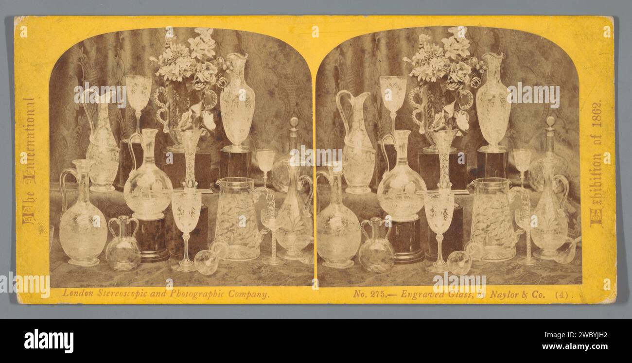 Glassware from Naylor and Co. At the World Exhibition of 1862, William ...