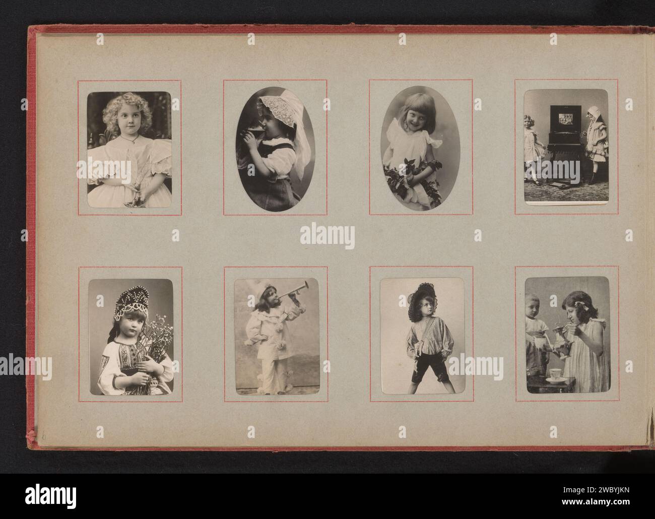 Children portraits, Anonymous, 1890 - 1900 photomechanical print This ...