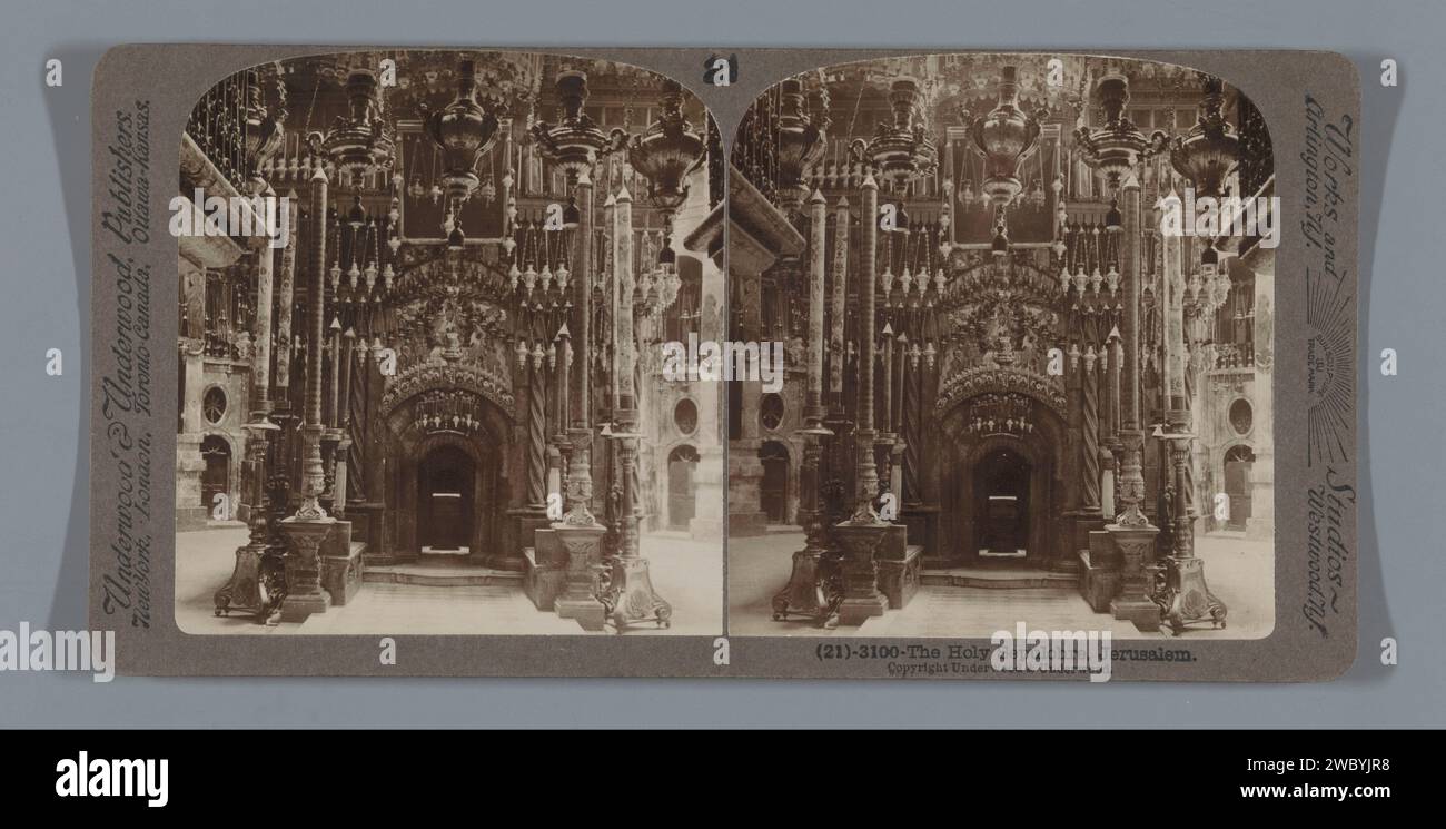 Holy Graf in the Holy Grafkerk, Jerusalem, Anonymous, 1900 - 1905 ...
