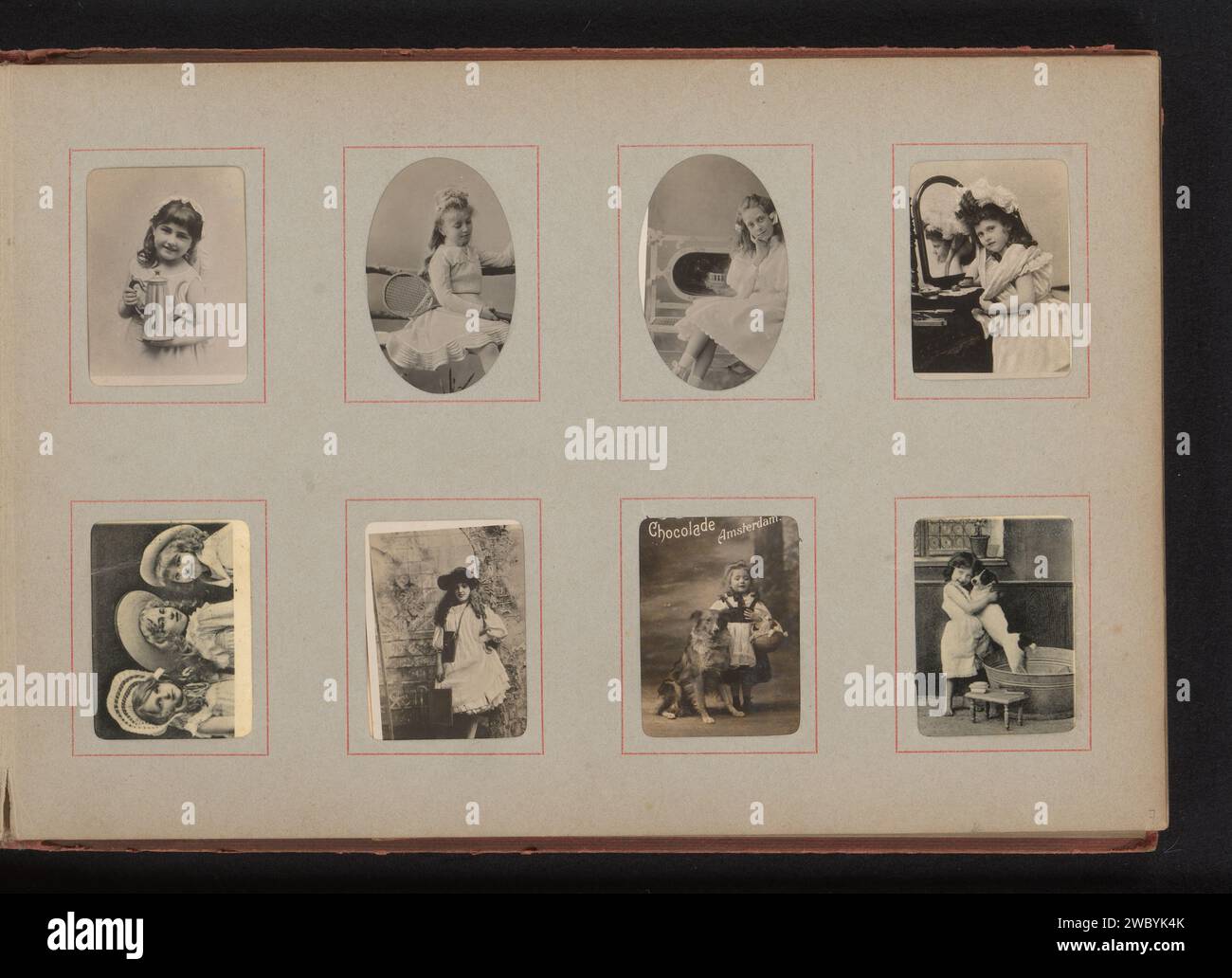 Children portraits, Anonymous, 1890 - 1900 photomechanical print Eight ...
