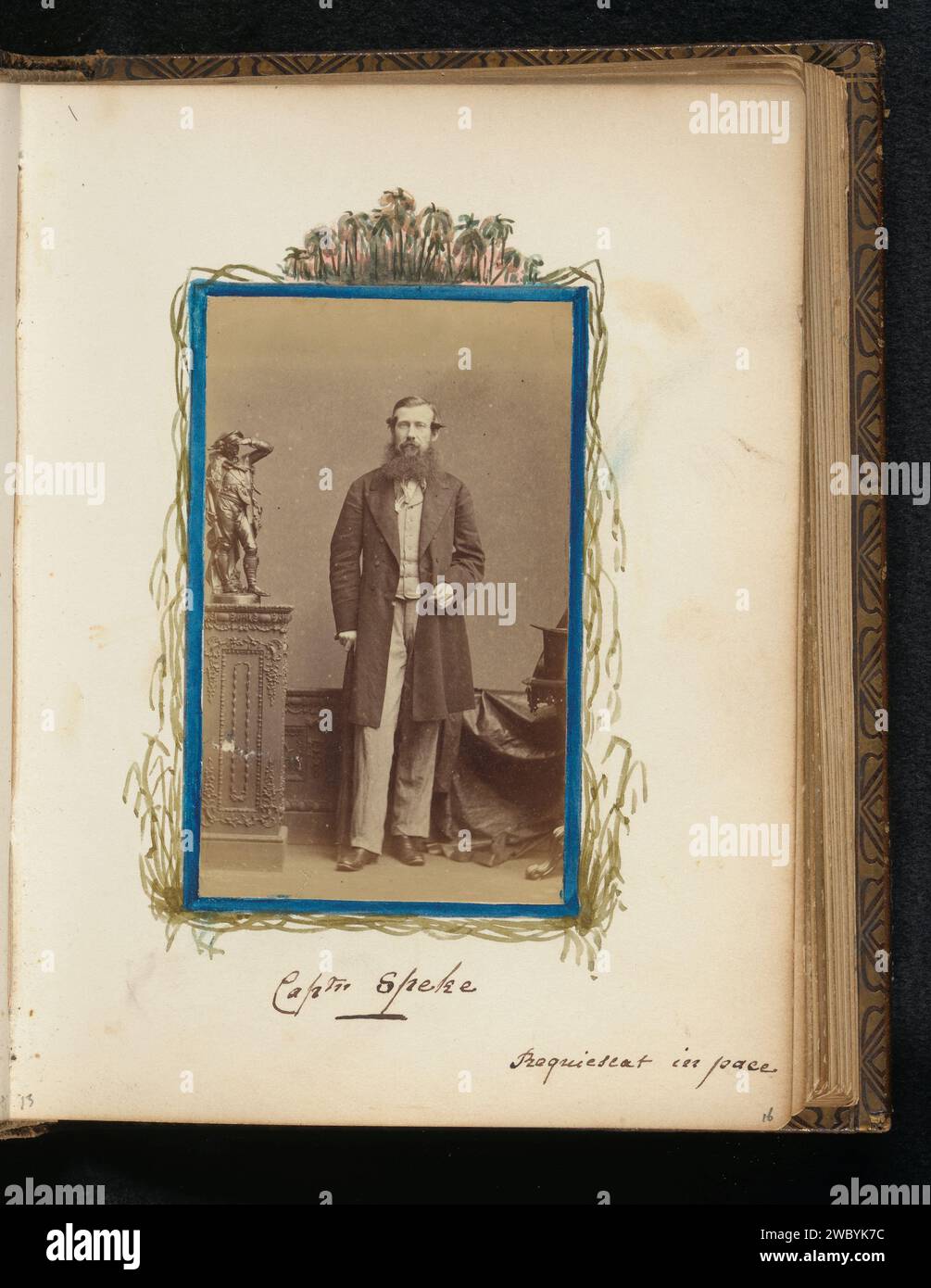 Portrayed van John Hanning Speke, Anonymous, 1860 - 1864 photograph ...