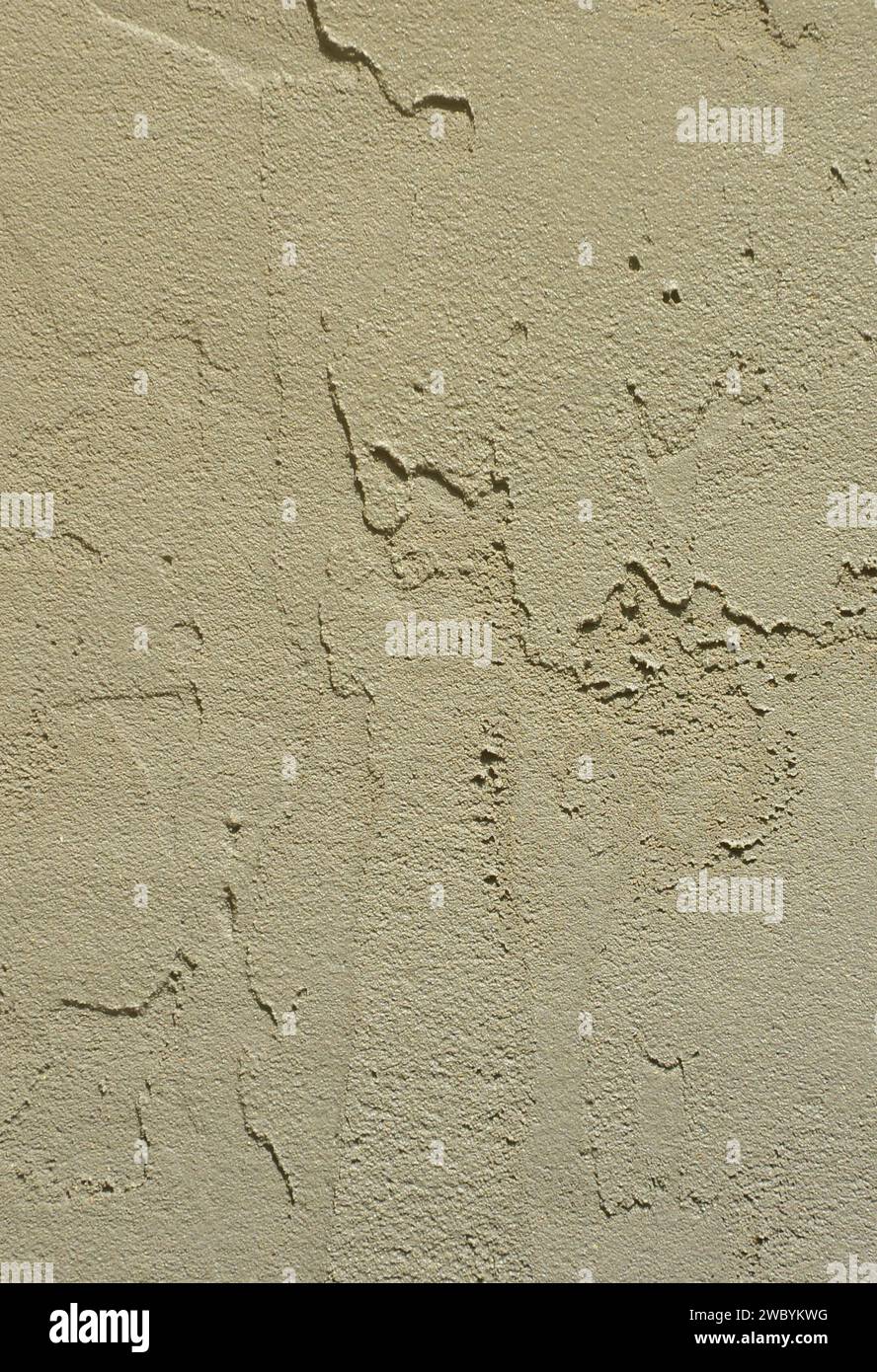 The texture of the wall, covered with gray foam polystyrene plates ...