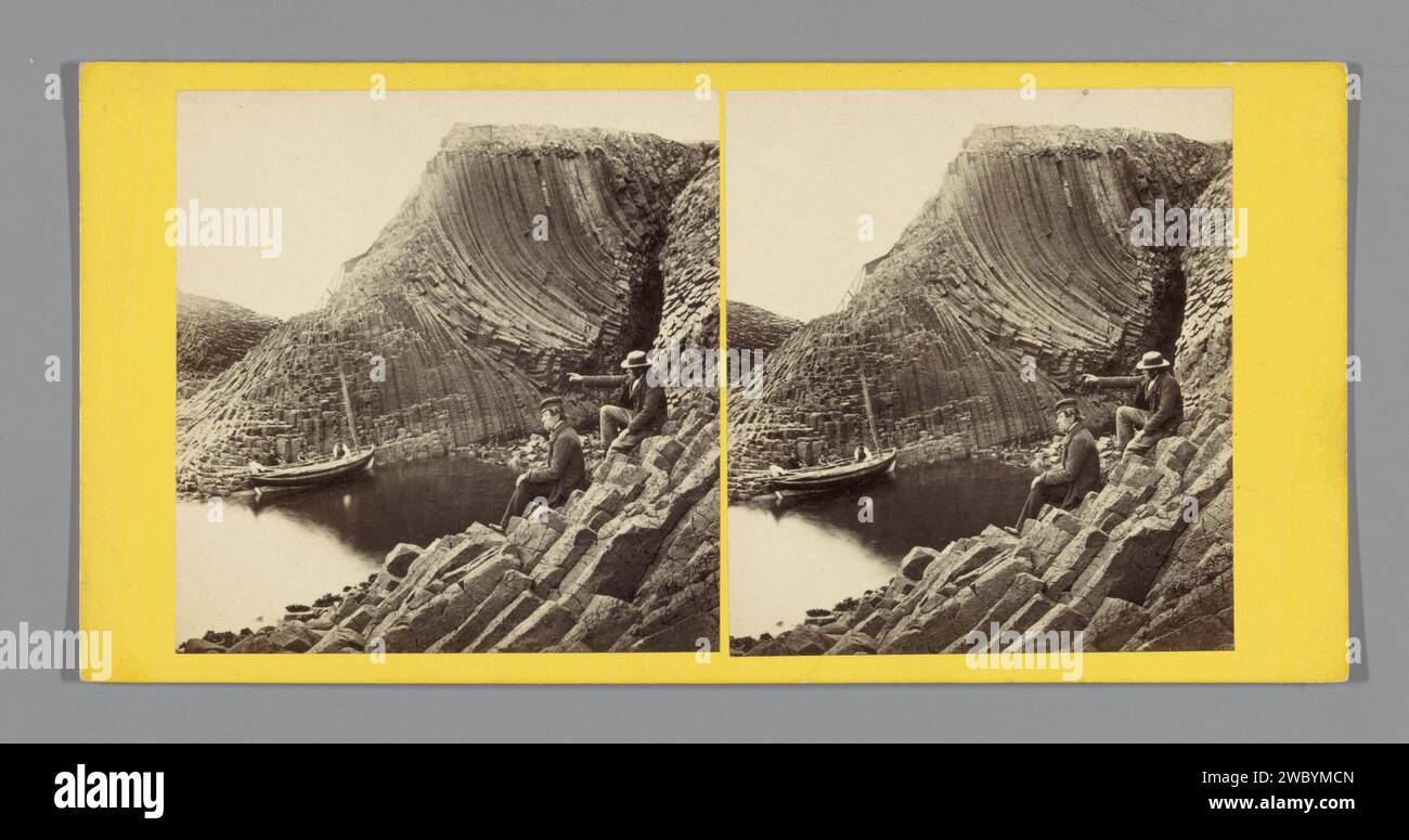 View of Clamshell Cave on Staffa, George Washington Wilson, c. 1850 - c ...