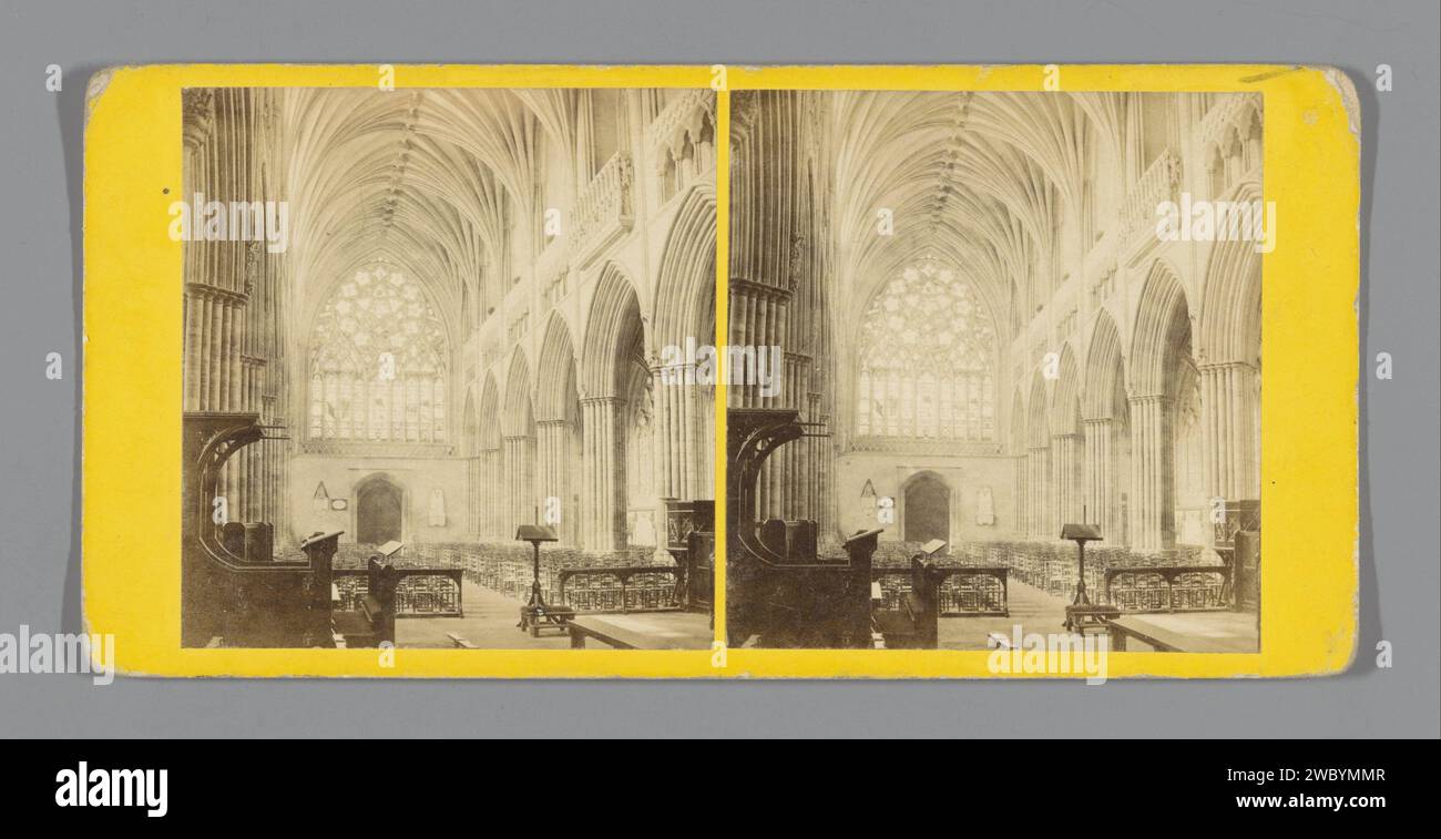 Interior of the Cathedral of Exeter, George Washington Wilson, c. 1850 ...