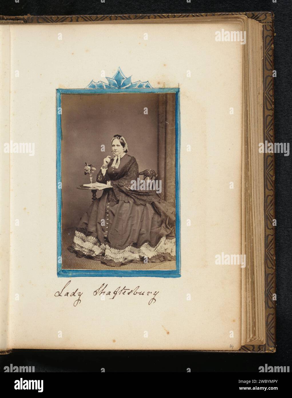 Portret van Lady Shaftesbury, anonymous, 1865 - 1867 photograph ...