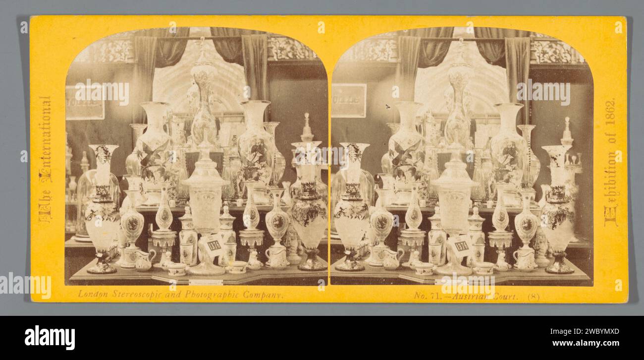 Austrian department in the World Exhibition of 1862, William England ...