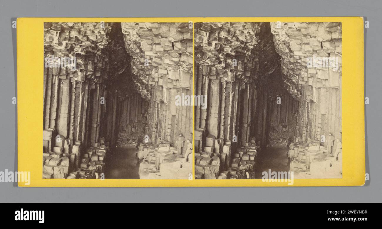 Interior of Fingal's Cave on Staffa, George Washington Wilson, c. 1850 ...