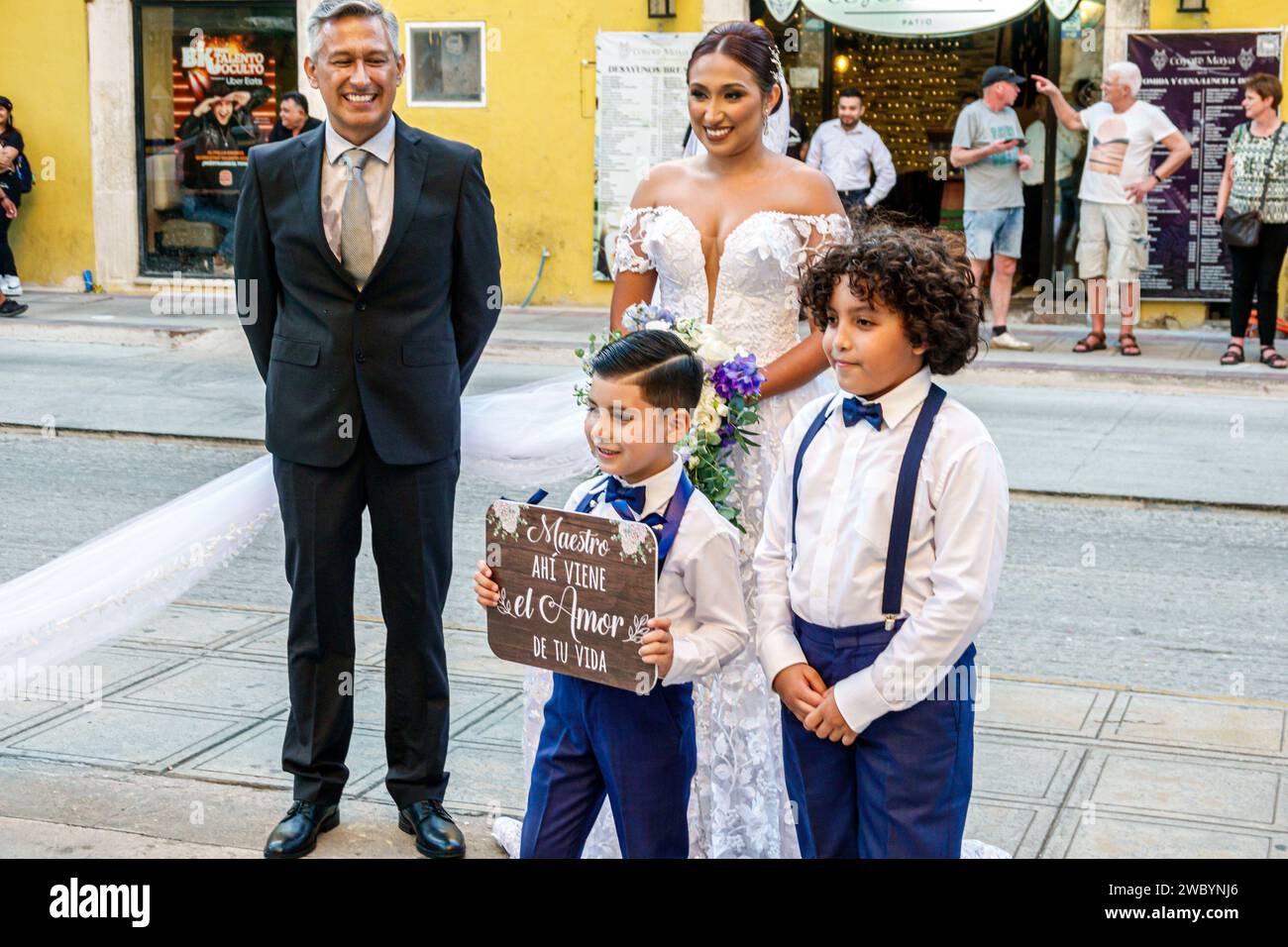 Merida Mexico,centro historico central historic district,wedding ...
