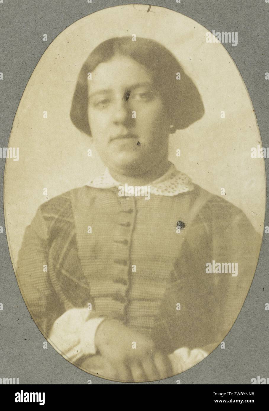 Portret Van Charlotte Asser Eduard Isaac Asser C 1852 Photograph