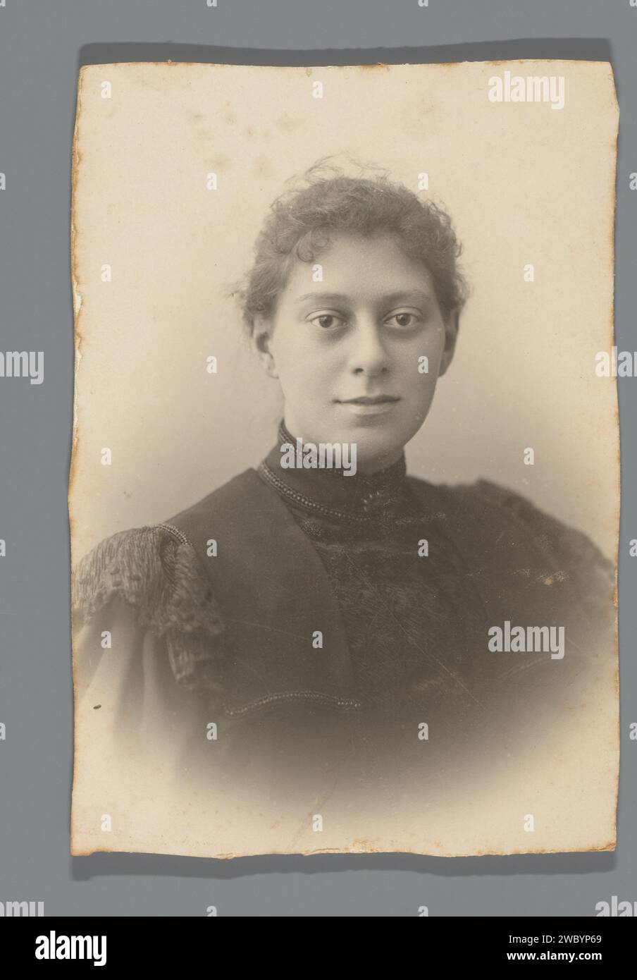 Portrait of Marie van der Mey, Albert Greiner, c. 1890 - Before 1895 ...