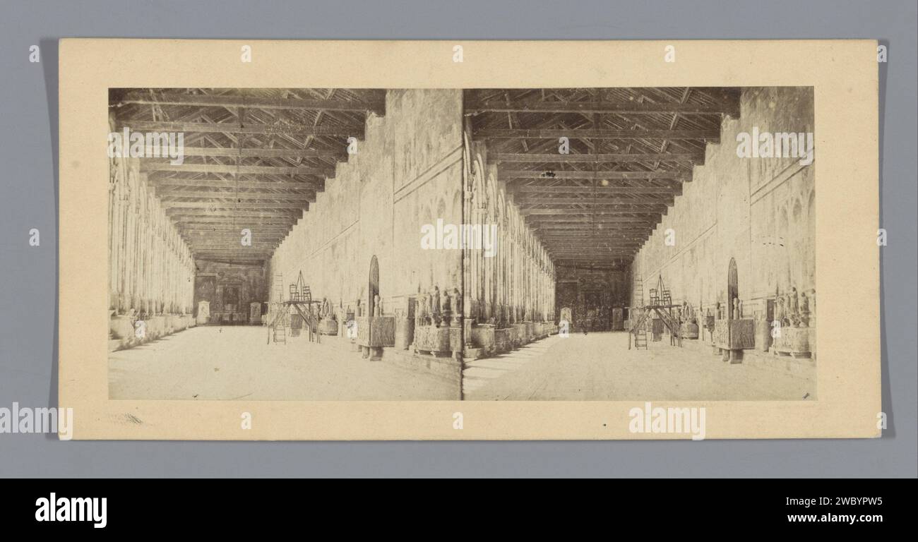 Interior of the Camposanto in Pisa, Anonymous, c. 1850 - c. 1880 ...