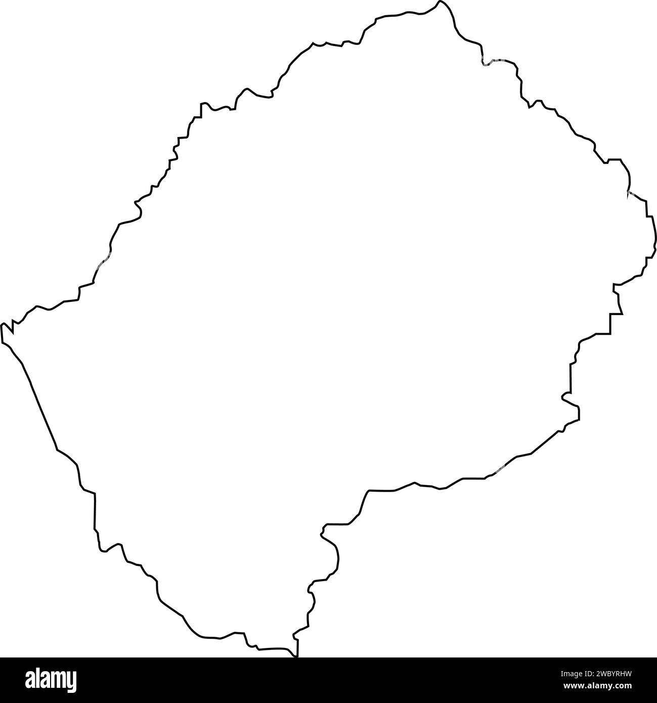 Lesotho map icon vector illustration design Stock Vector Image & Art ...