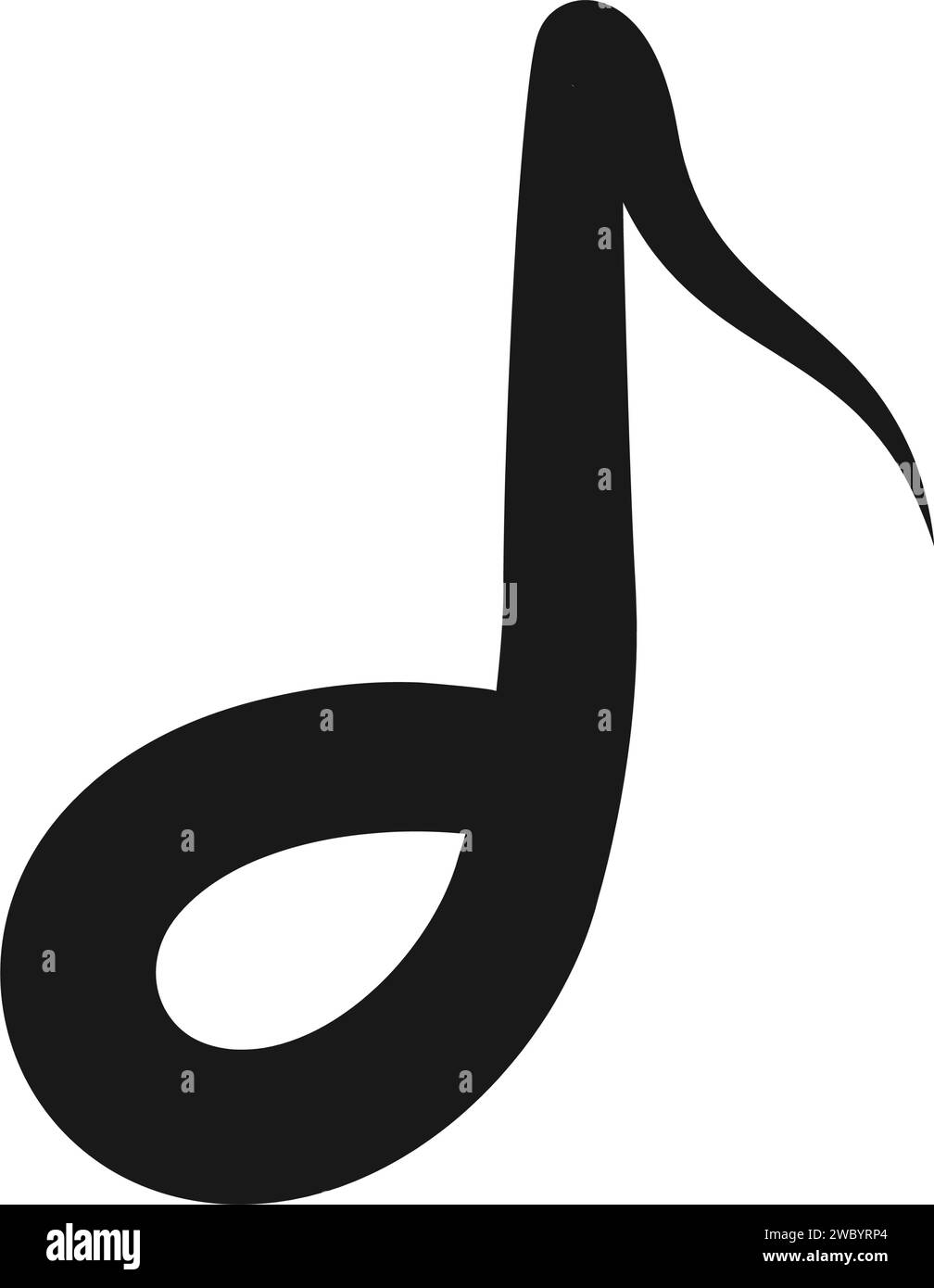 musical note logo vector illustration design Stock Vector Image & Art ...
