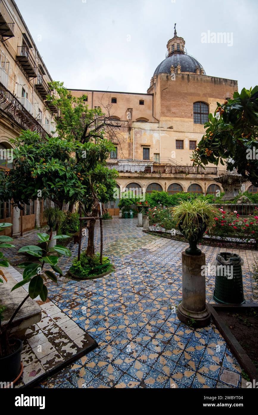 Monastery of santa caterina palermo hi-res stock photography and images ...