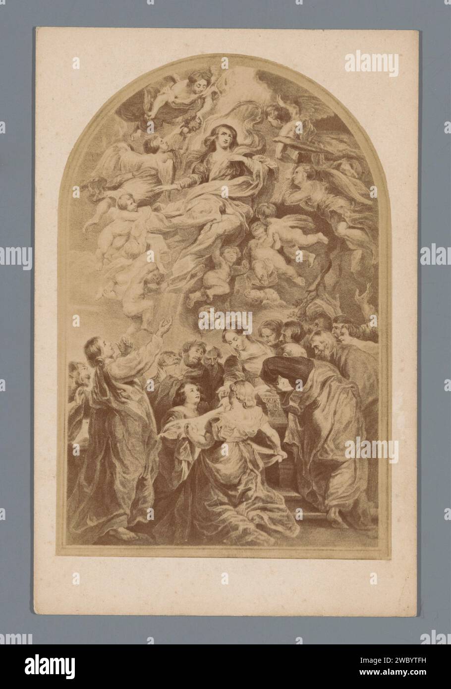Photo production of Ascension of Maria by Peter Paul Rubens, Anonymous, After Peter Paul Rubens ...
