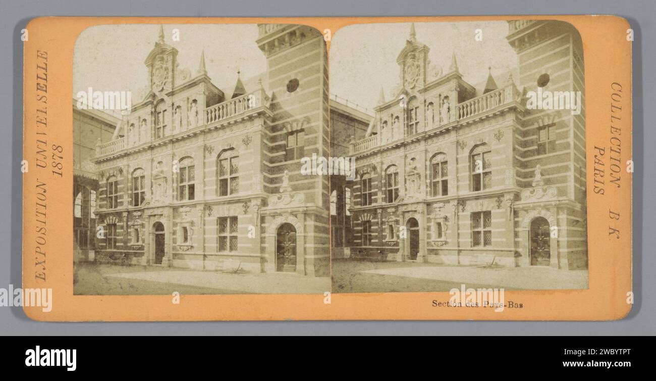 Dutch pavilion at the World Exhibition of 1878, Adolphe Block, 1878 ...