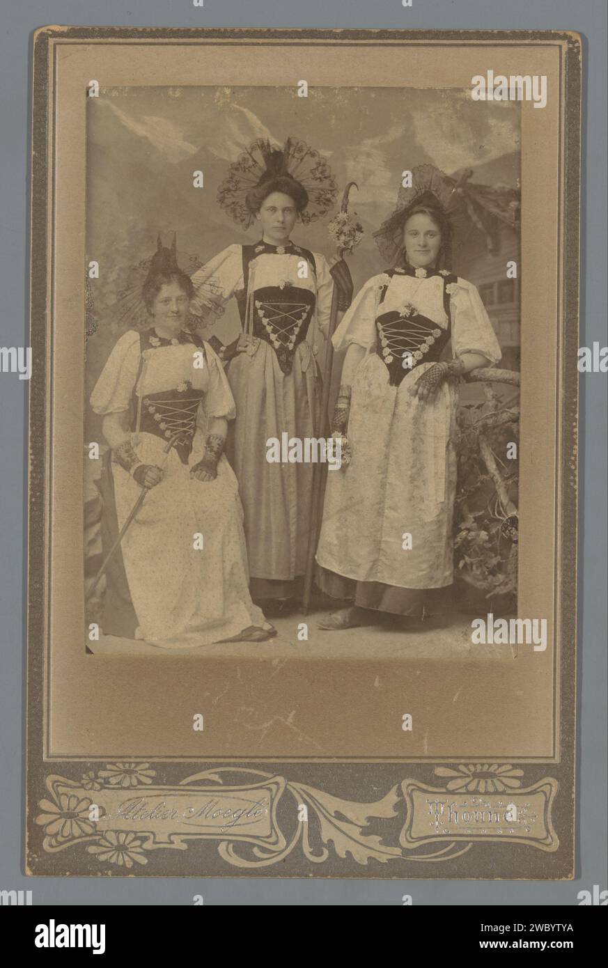 Woman in traditional austrian costume hi-res stock photography and ...