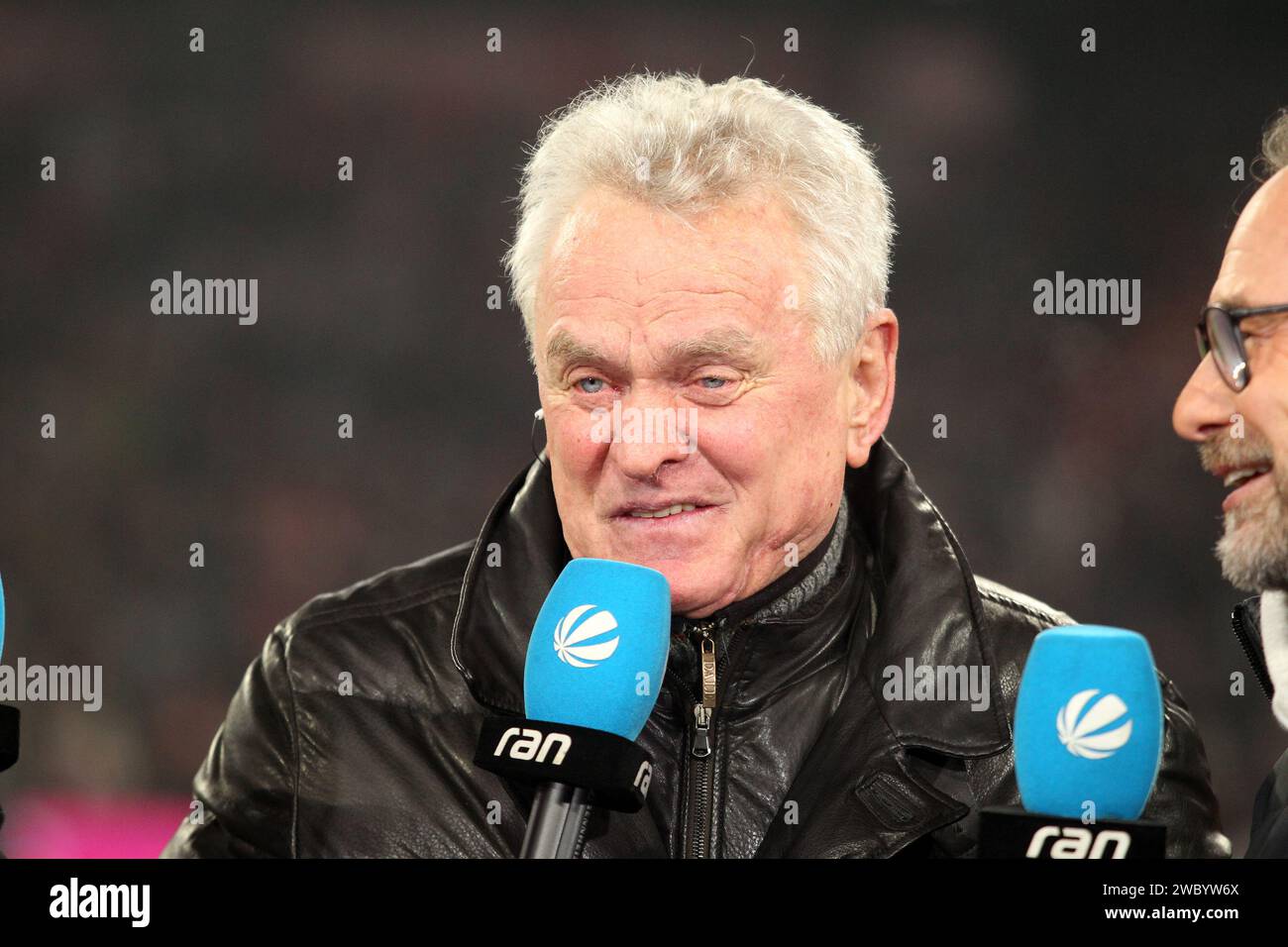 MUNICH, Germany. , . FC-Bayern-Legend Sepp Maier before the Bundesliga ...