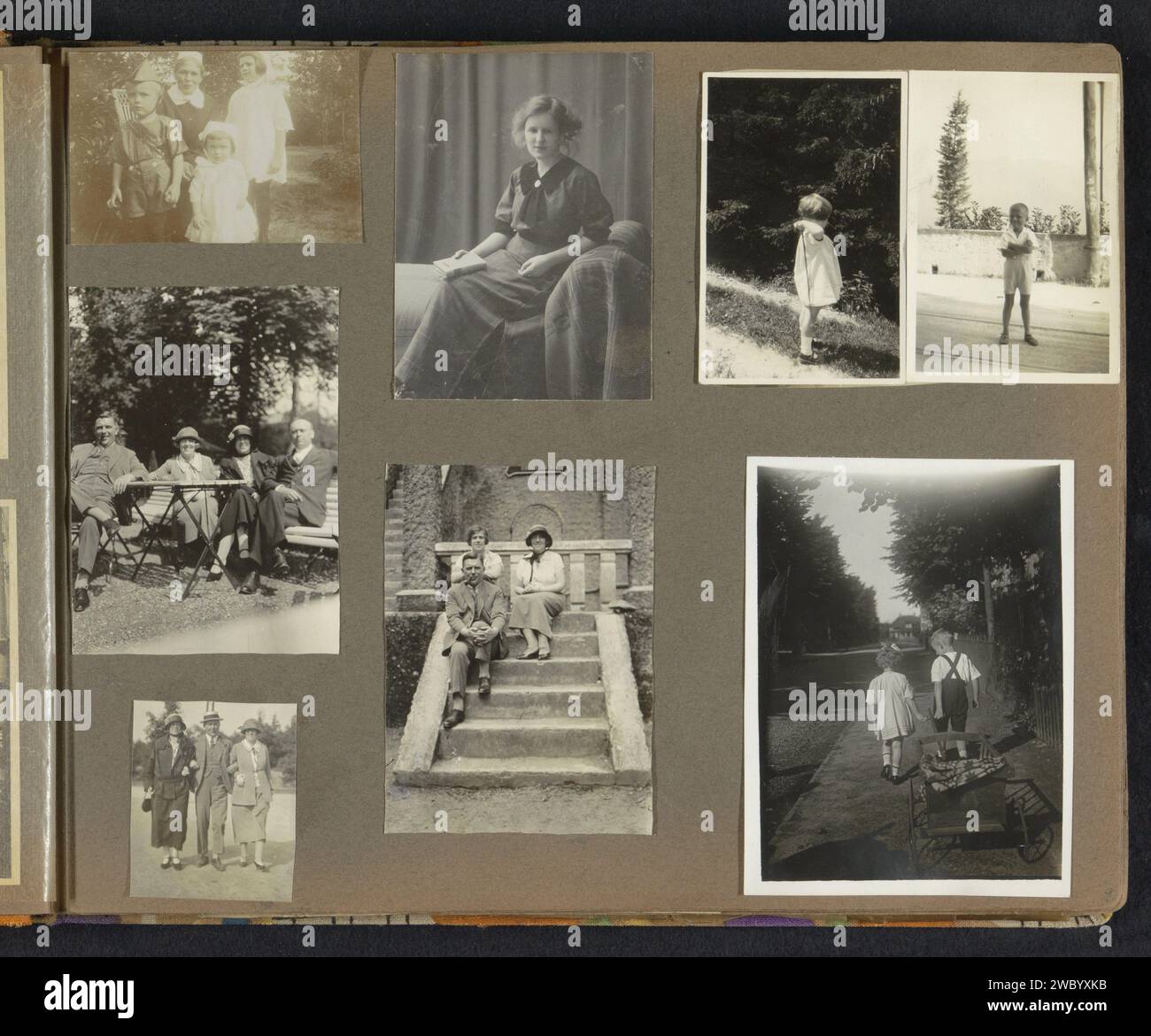 Companies and children, Anonymous, c. 1900 - c. 1925 photograph Album ...