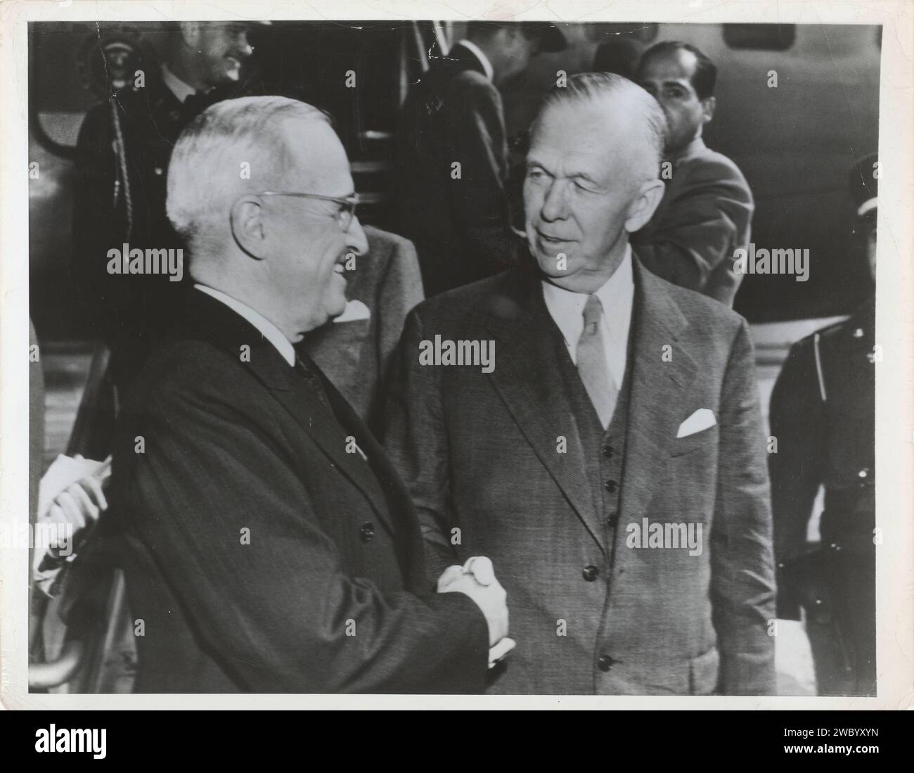 Marshall plan president truman hi-res stock photography and images - Alamy
