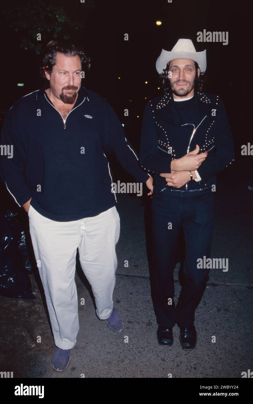 Julian Schnabel and Vincent Gallo attend the after-party for the ...