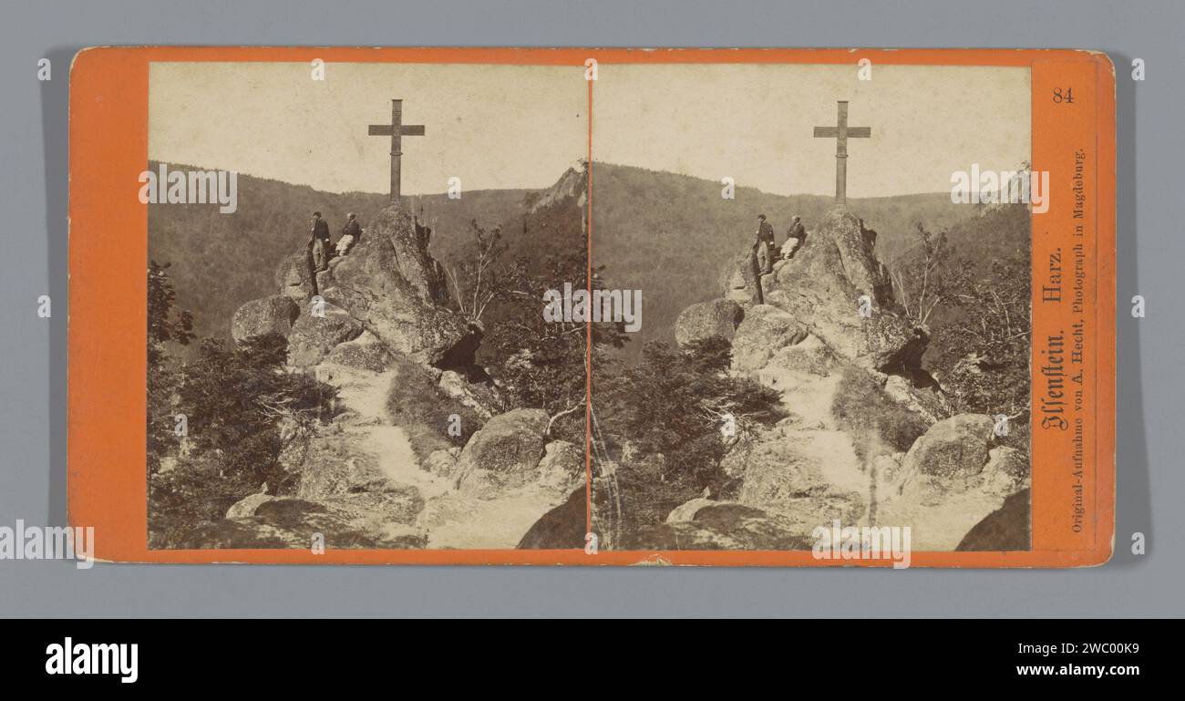 Iron Cross on the Ilsestein, Adolph Hoecht, c. 1855 - c. 1880 ...