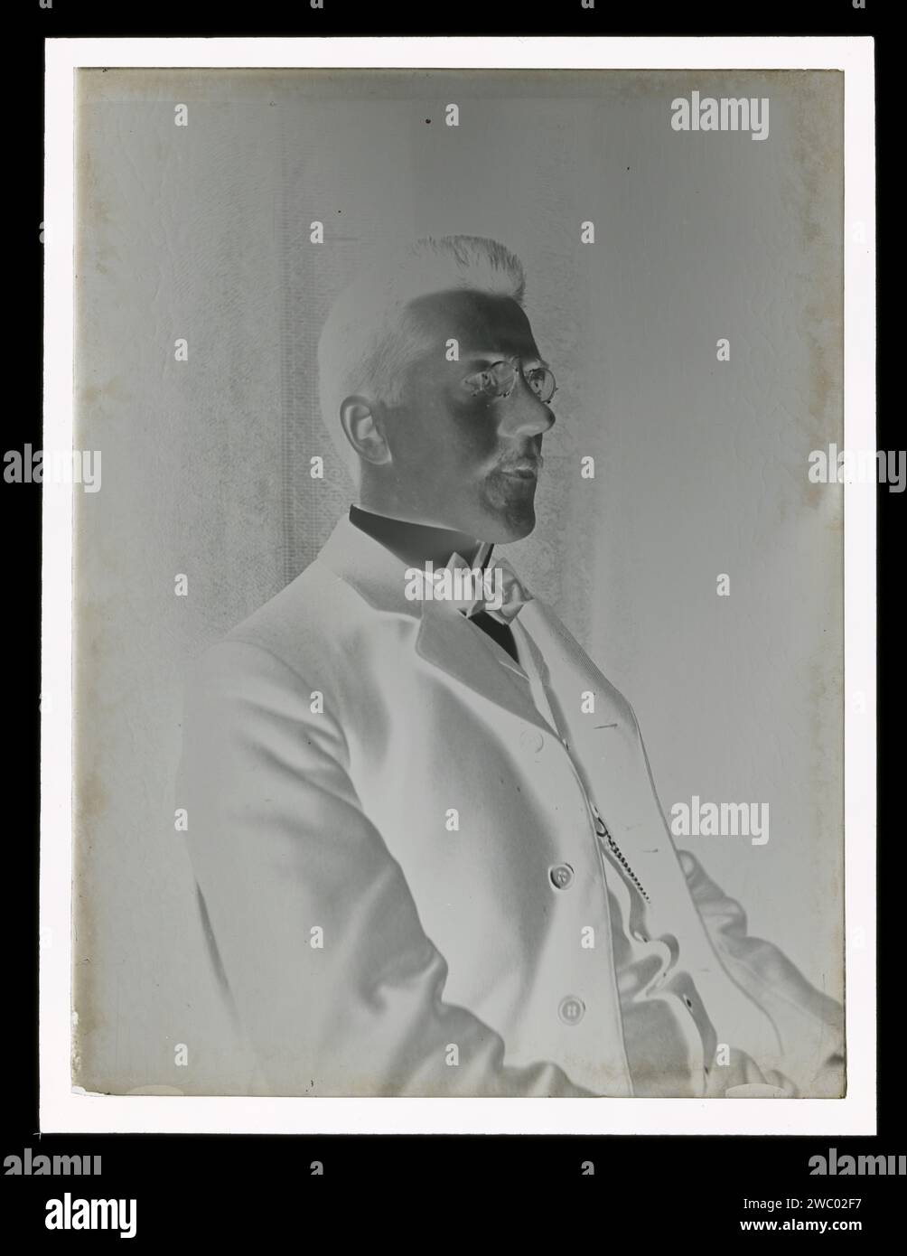 Portrait of an unknown man, Anonymous, c. 1907 - c. 1935 photograph ...