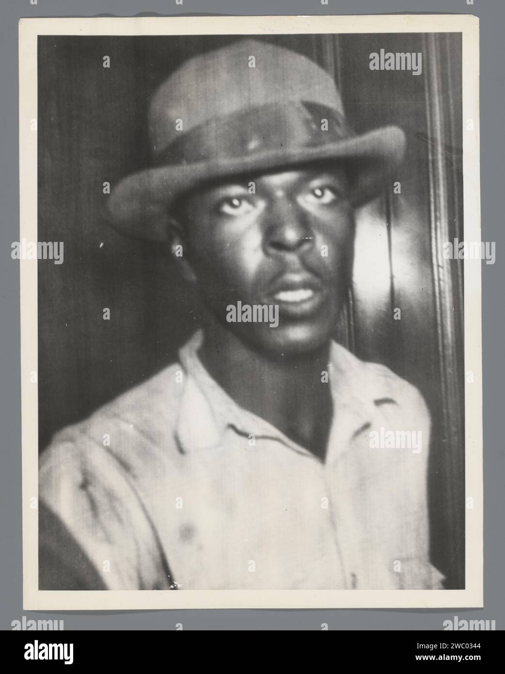 Portrait of John Manuel, Anonymous, 1938 photograph United States of ...