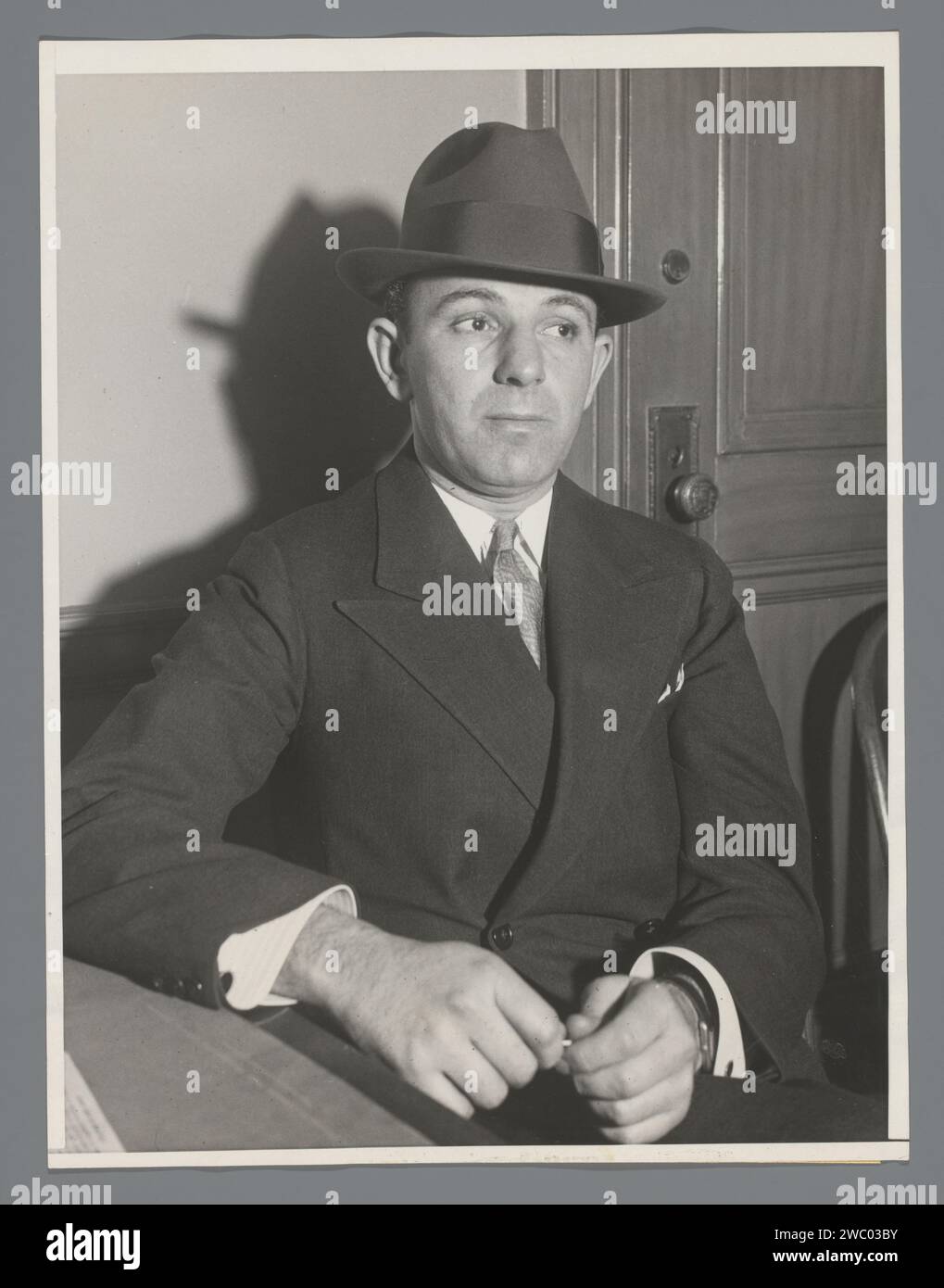 Portret van Bernard Landau, anonymous, 1932 photograph United States of ...