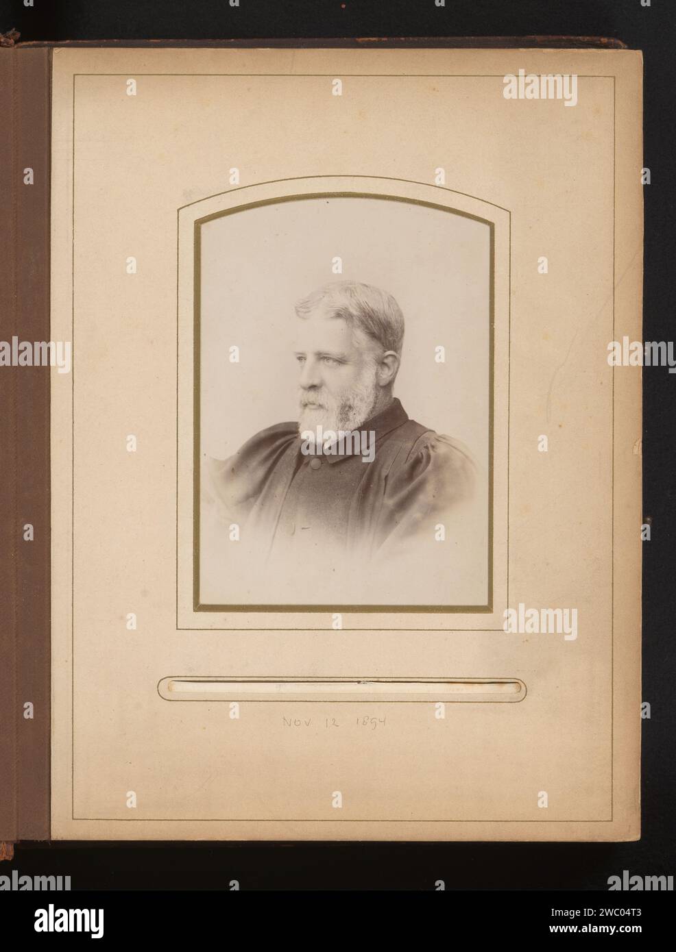 Portrait of a man, Samuel Philip Lowe Phillips, 1894 photograph ...