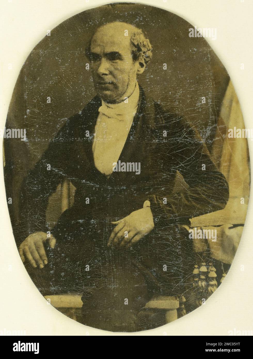 Self -portrait of Eduard Asser, Eduard Isaac Asser, c. 1854 photograph ...