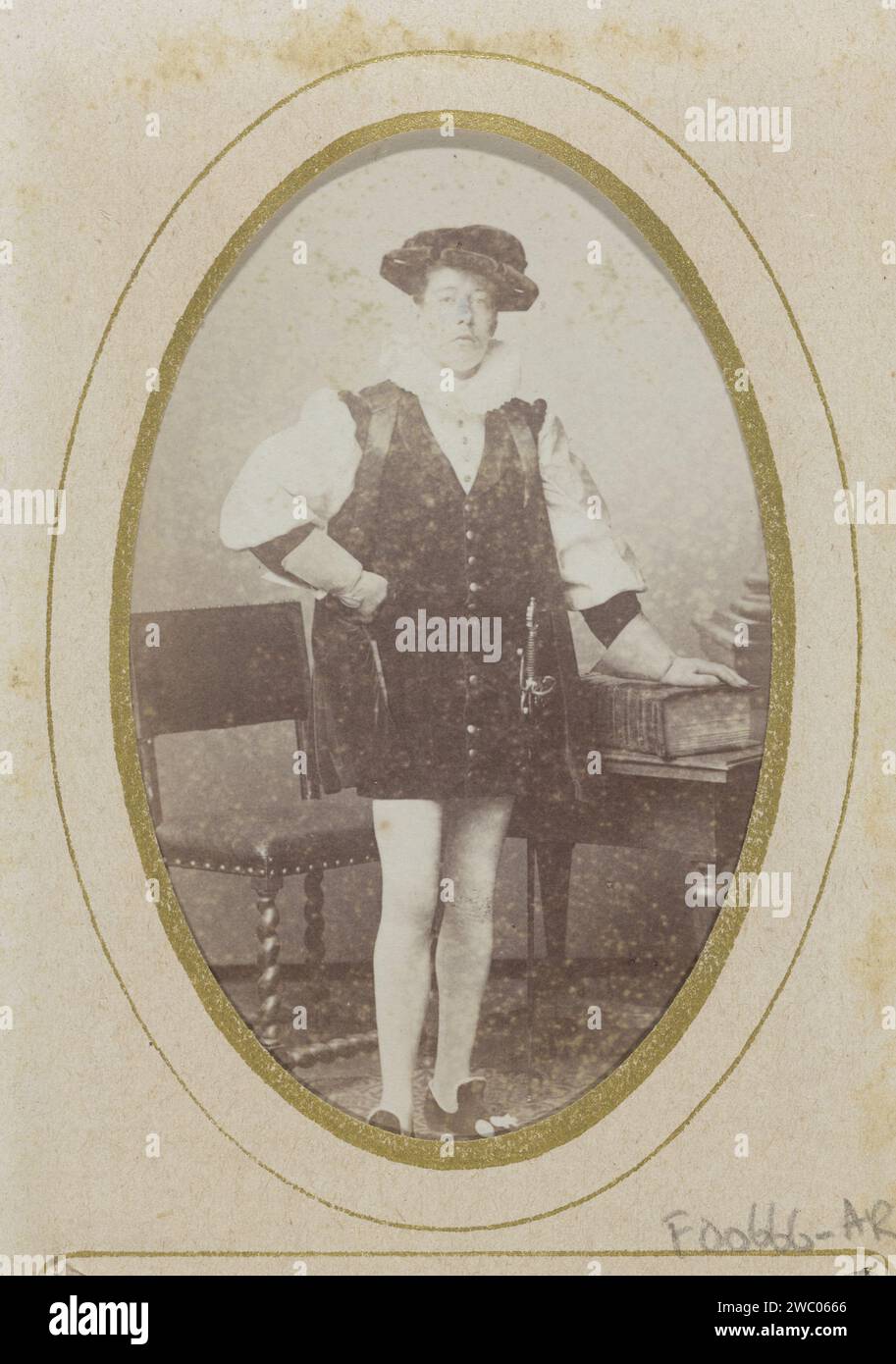 Portrait of Lambertus Joannes Plemp from Duiveland in Costume, Jan ...