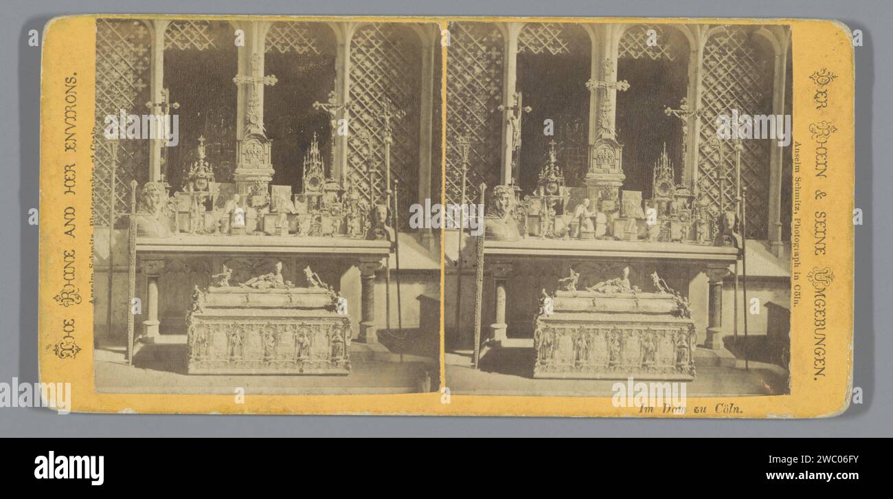 Altar of the Dom van Keulen, Anselm Schmitz, c. 1860 - c. 1870 ...