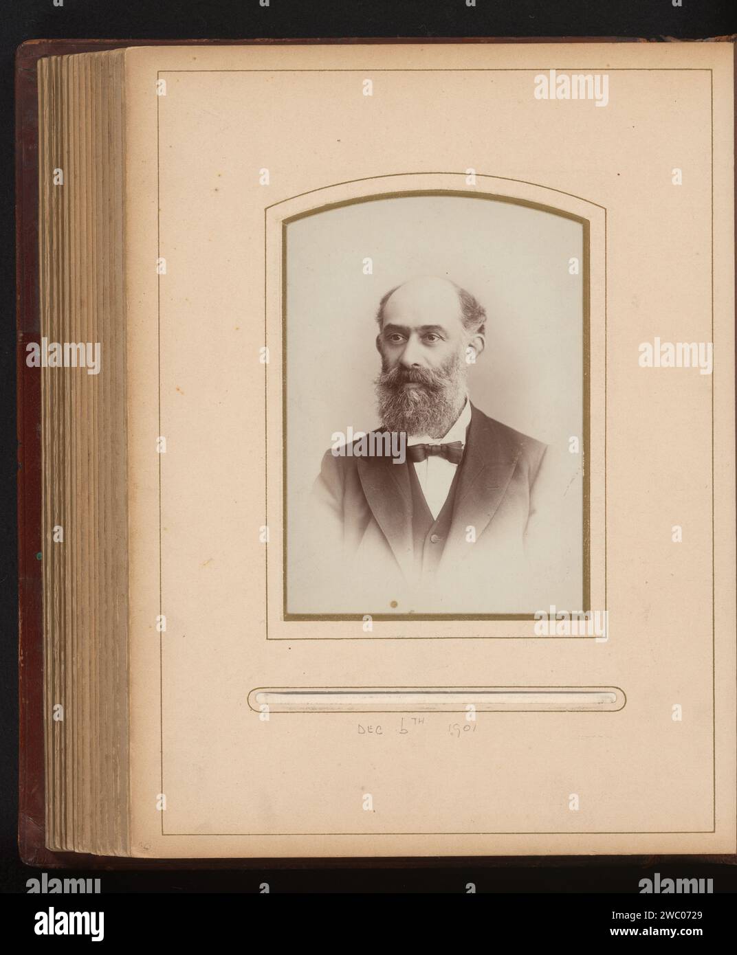 Portrait of a Man, William George Henry Wright, 1901 photograph. cabinet photograph This photo ...