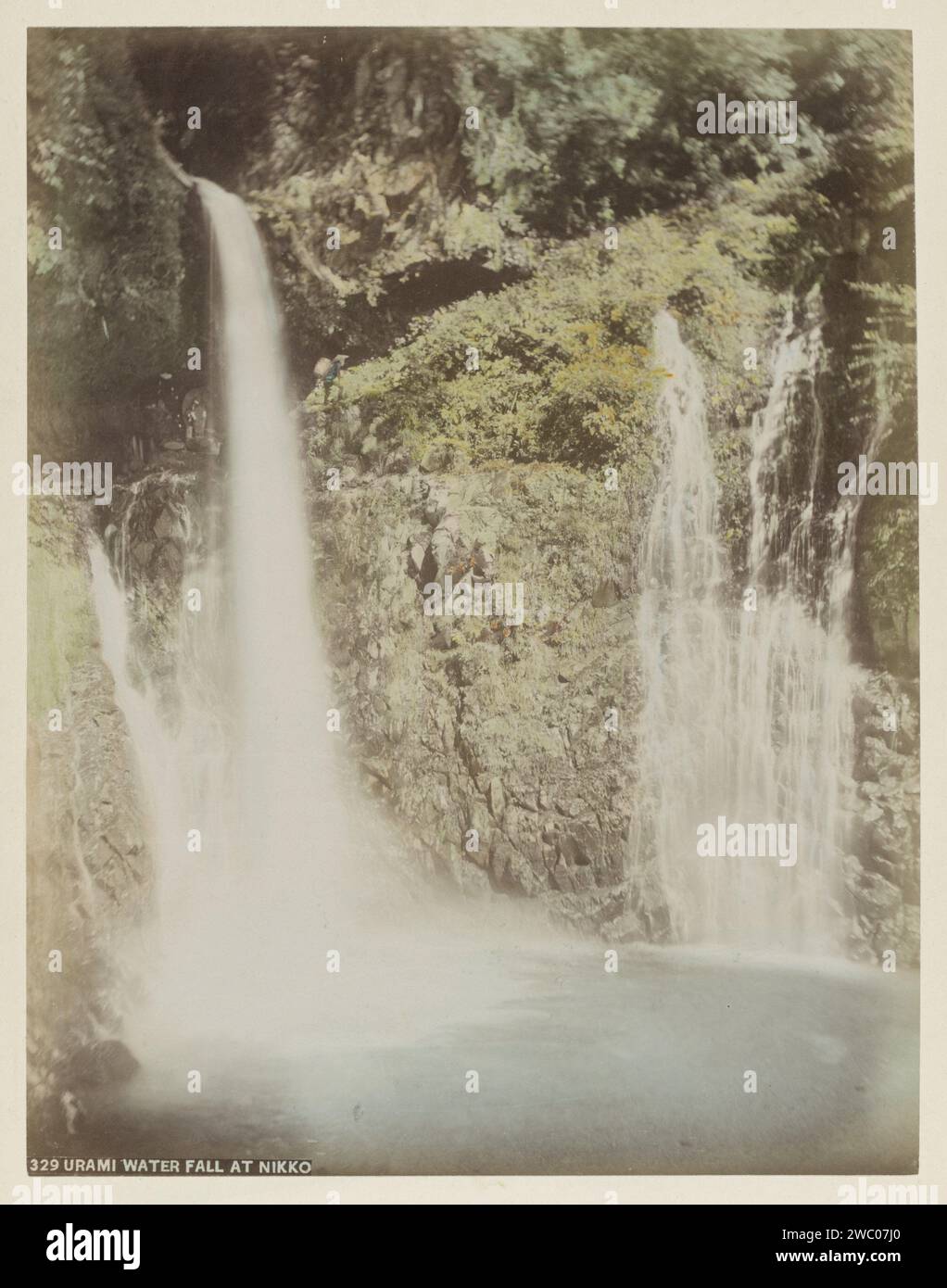 Urami-waterval in Nikko, anonymous, c. 1870 - c. 1900 photograph Part ...