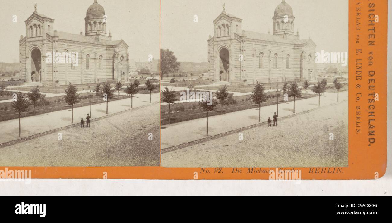 Sint -Michaëlkerk, Berlin, Johann Friedrich Stiehm, 1868 - 1870 ...
