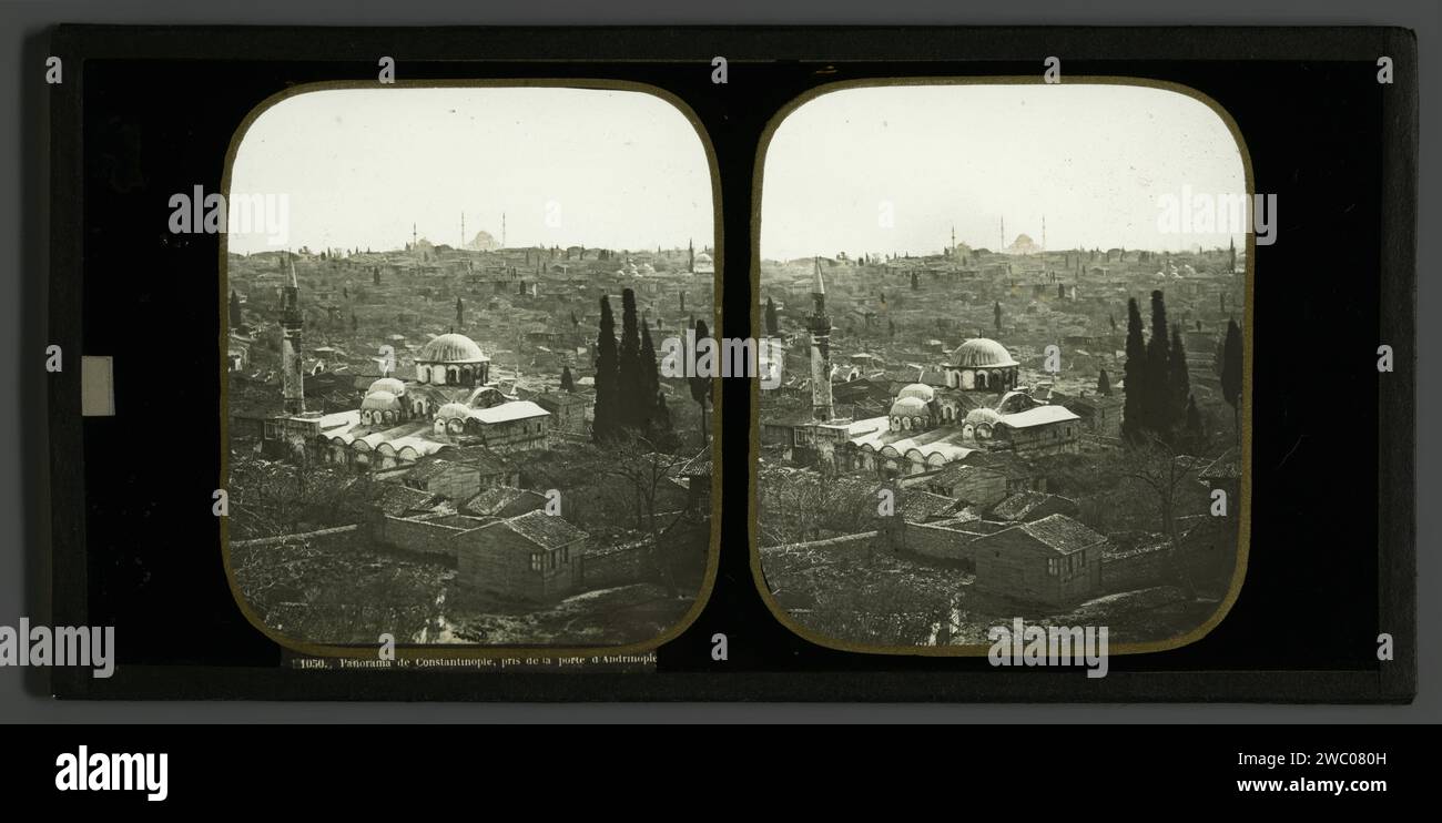 View of Istanbul, with the Hagia Sophia, Turkey, Anonymous, 1860 - 1890 ...