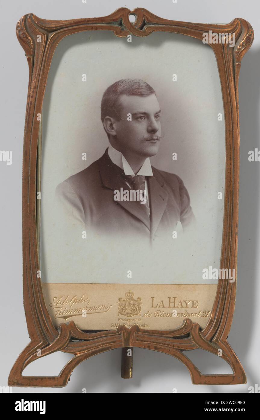 Portrait of an unknown young man, Adolphe Zimmermans, 1892 - 1913 ...