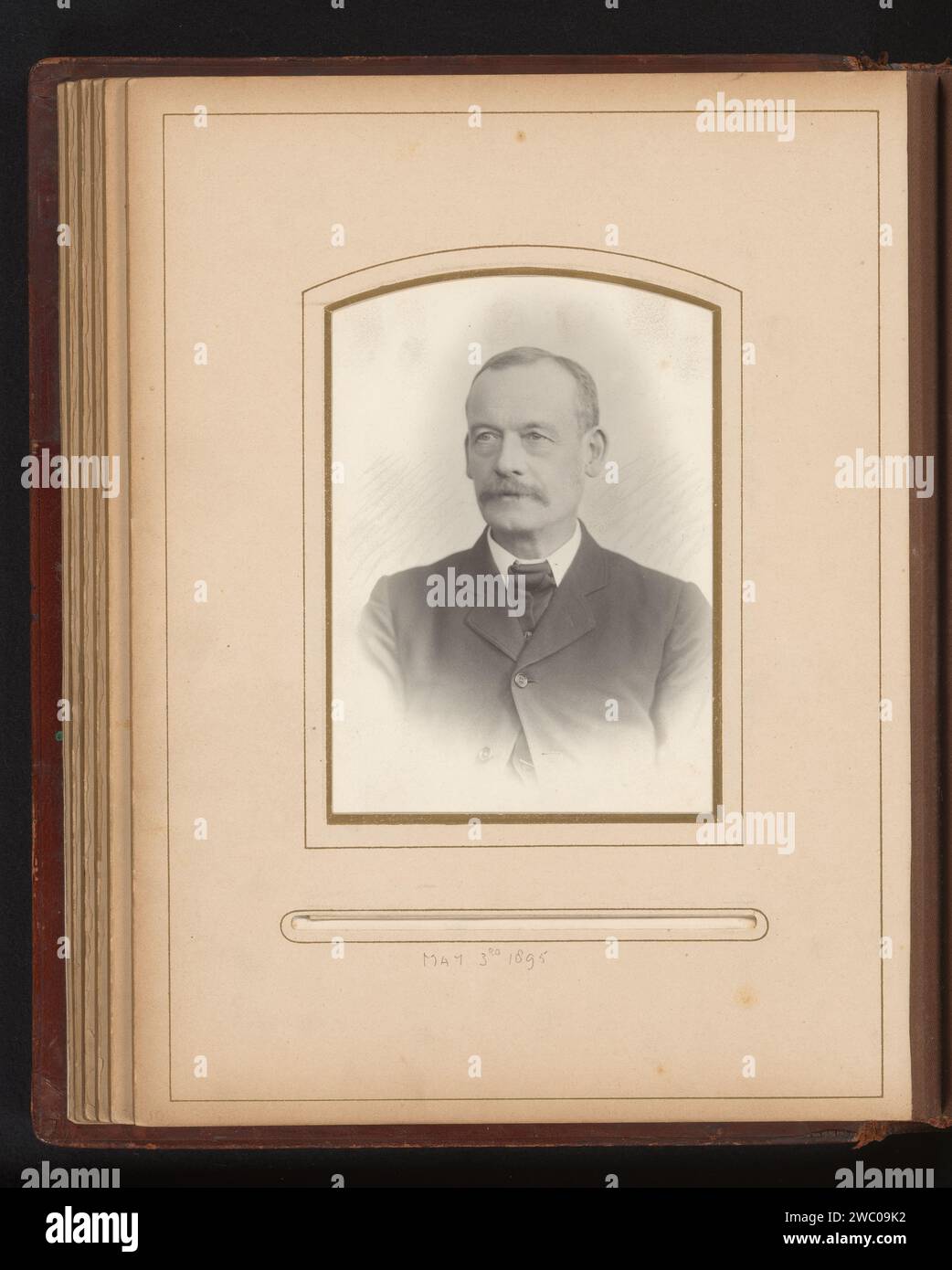 Portret van H.J. Adamson, Edmund John Passingham, 1895 photograph ...