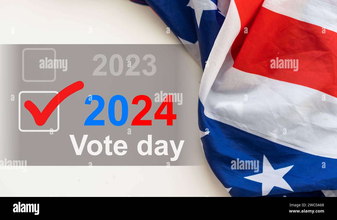Presidential Election 2024 in United States. Vote day, November 5. US ...