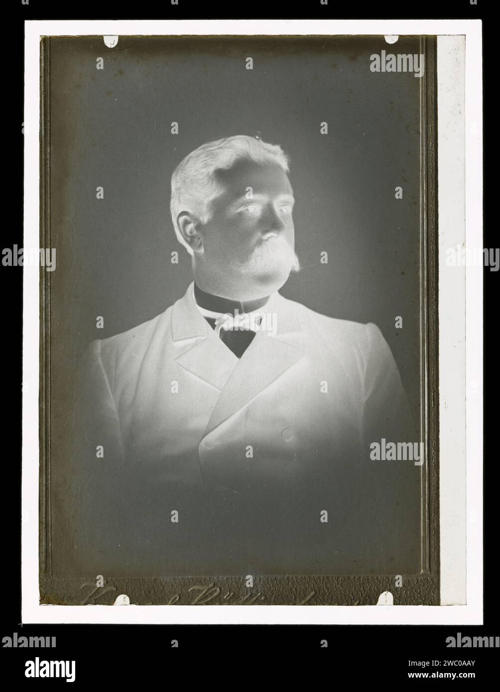 Portrait of an unknown man, Anonymous, c. 1907 - c. 1935 photograph ...