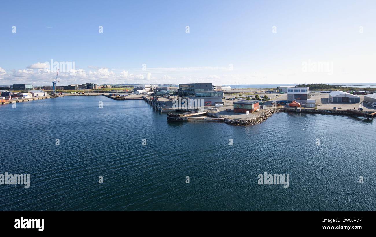 Norway, Tananger, Risavika Port - July 22, 2023: Risavika Port near ...