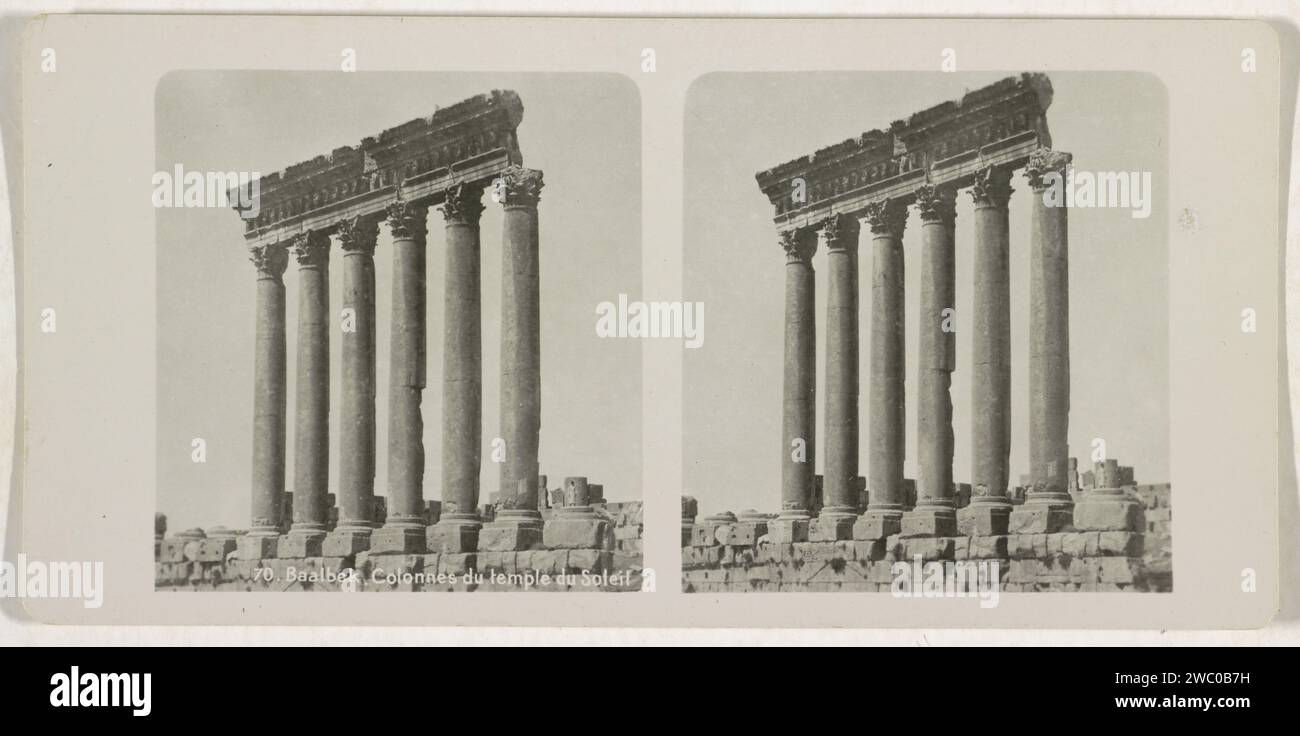 Pillars of the Temple of Jupiter in Baalbek, Lebanon, Richard Sochor ...