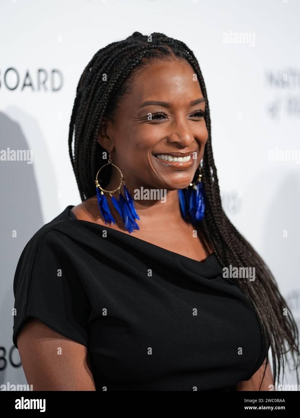 New York, United States. 11th Jan, 2024. Erica Woods is pictured here ...